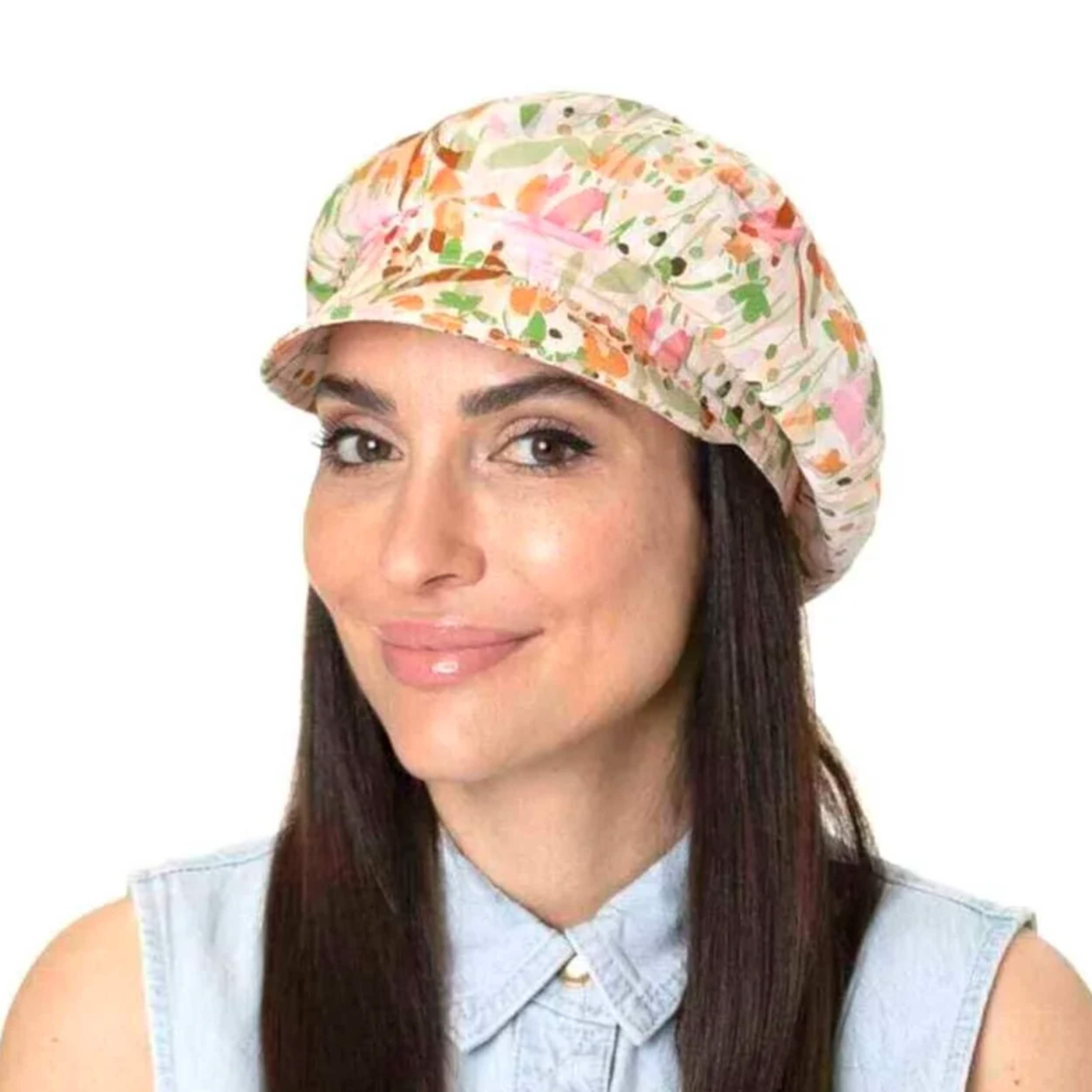 Arcola Flowers Newsboy Cap by Seeberger - 33,95