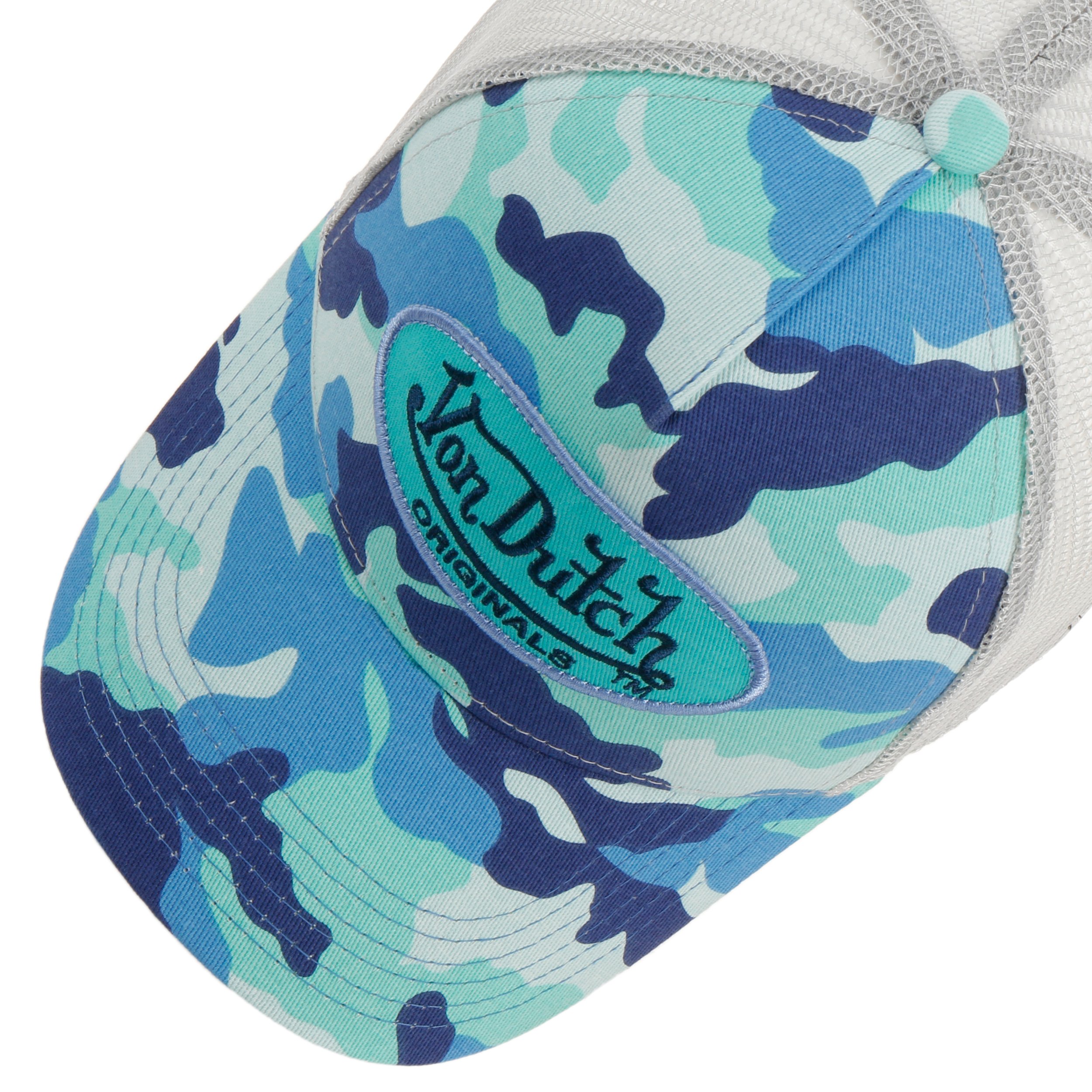 Austin Oval Patch Camo Trucker Cap by Von Dutch --> Shop Hats, Beanies ...