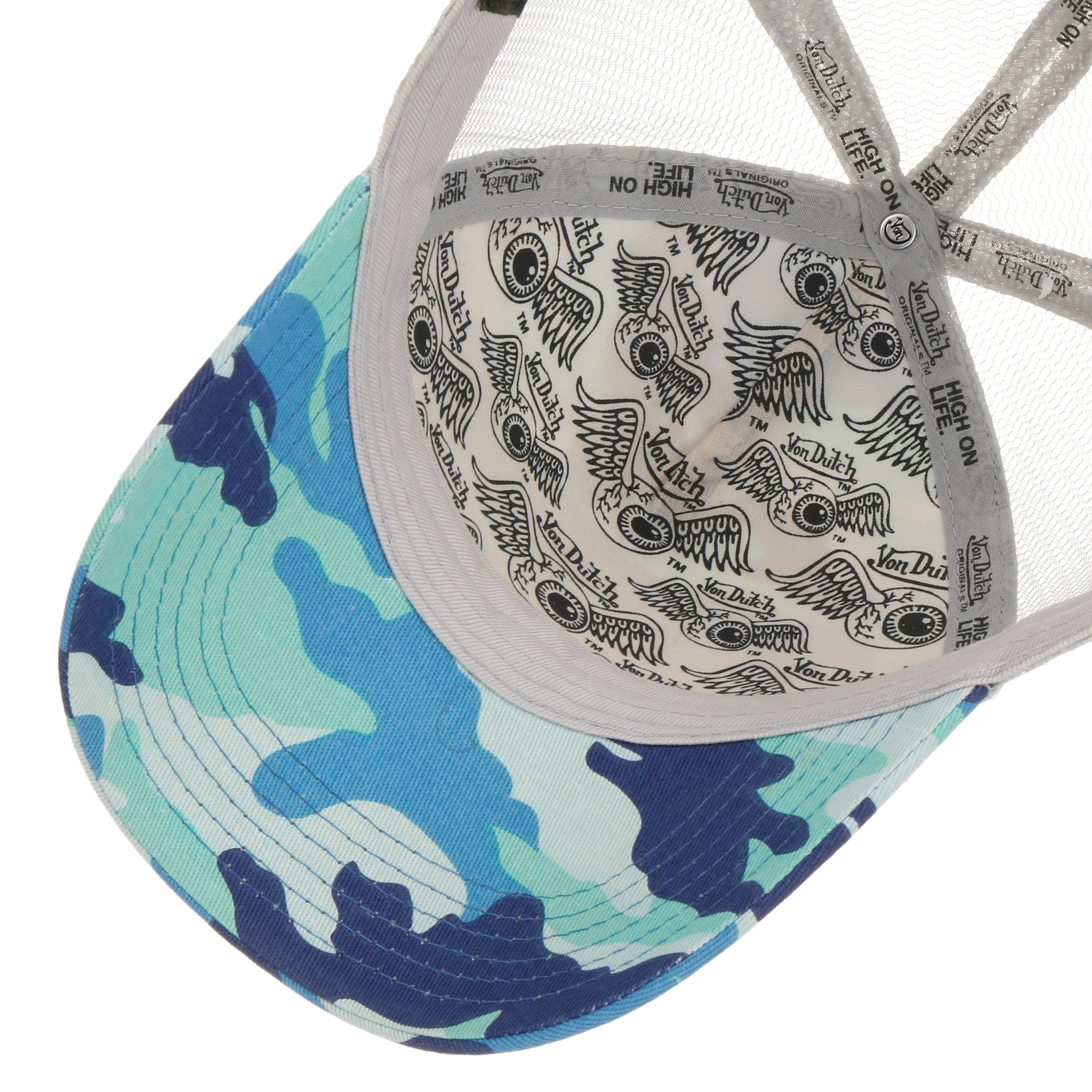 Austin Oval Patch Camo Trucker Cap by Von Dutch --> Shop Hats, Beanies ...