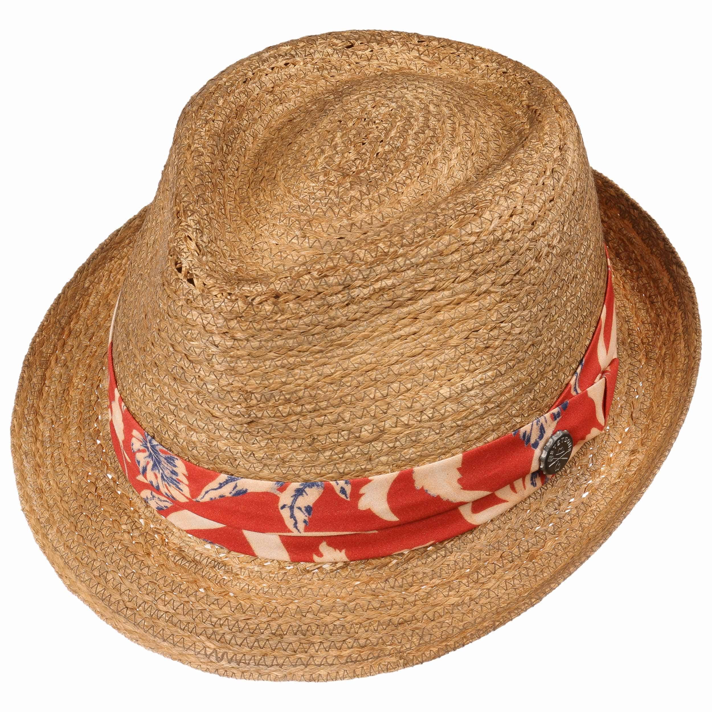 BBQ Trilby Raffia Straw Hat by Stetson - 71,95