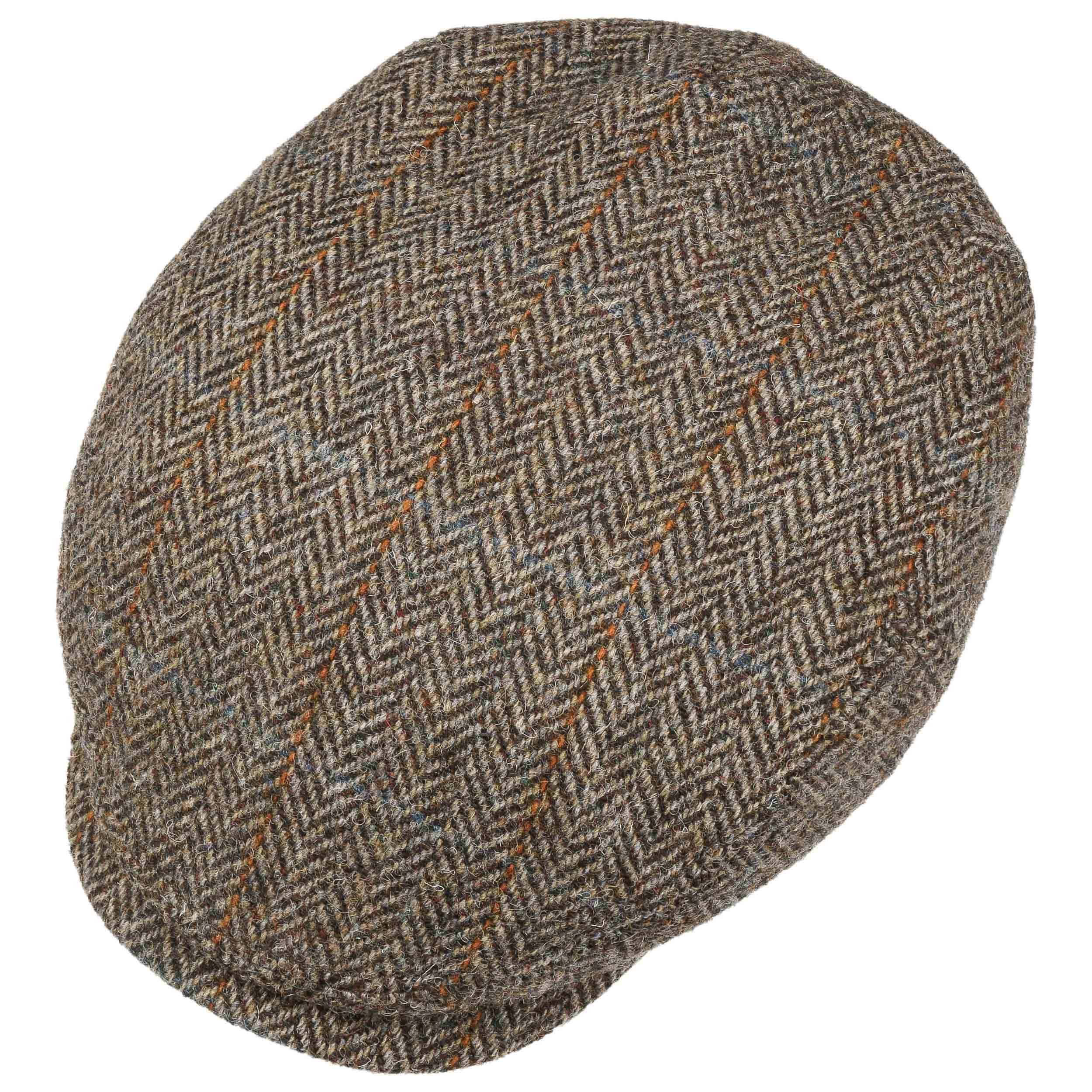 Bandera Harris Tweed Flat Cap by Stetson - 113,95
