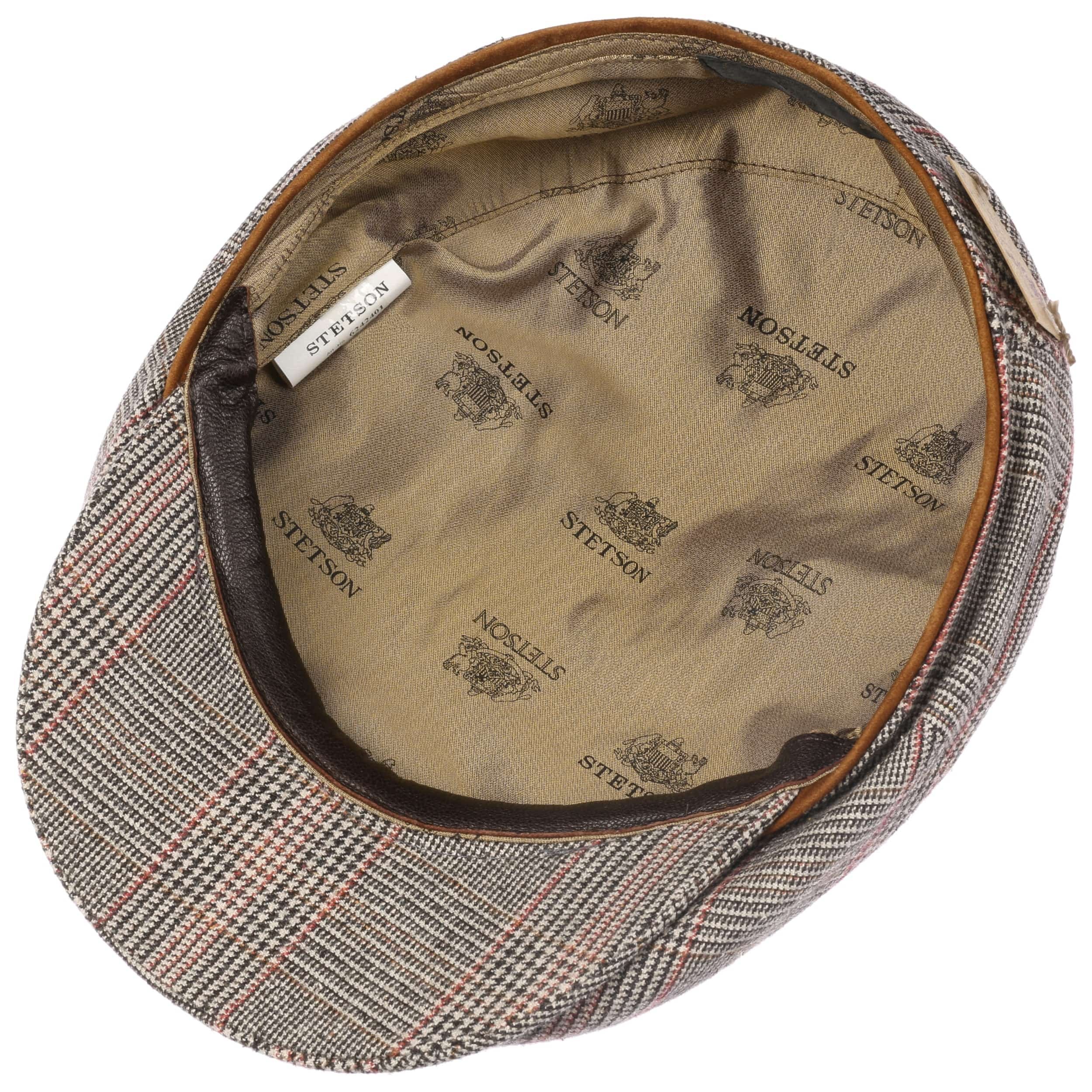 Bandera Silk Wool Flat Cap by Stetson - 119,00