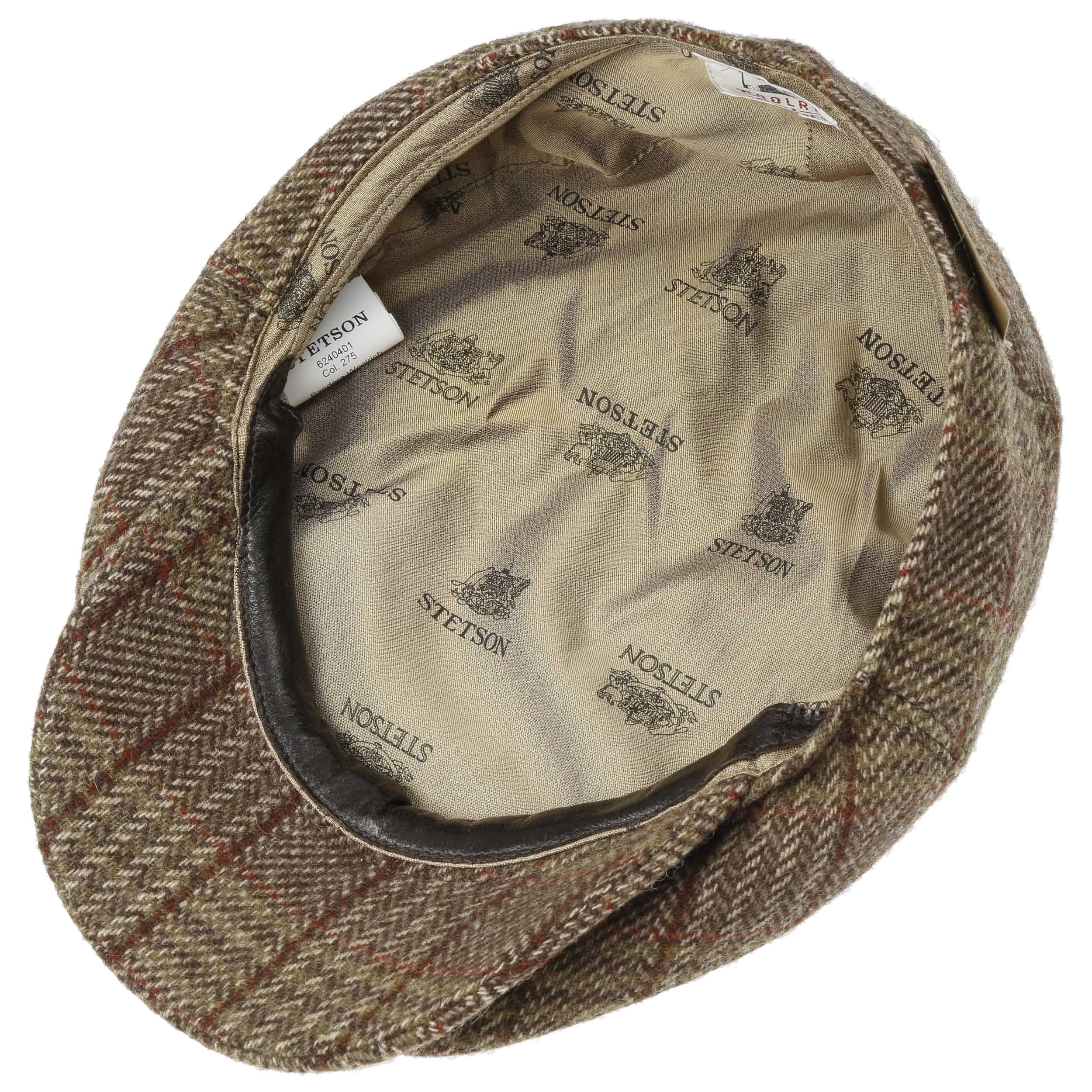 Bandera Wool Flat Cap by Stetson - 79,00