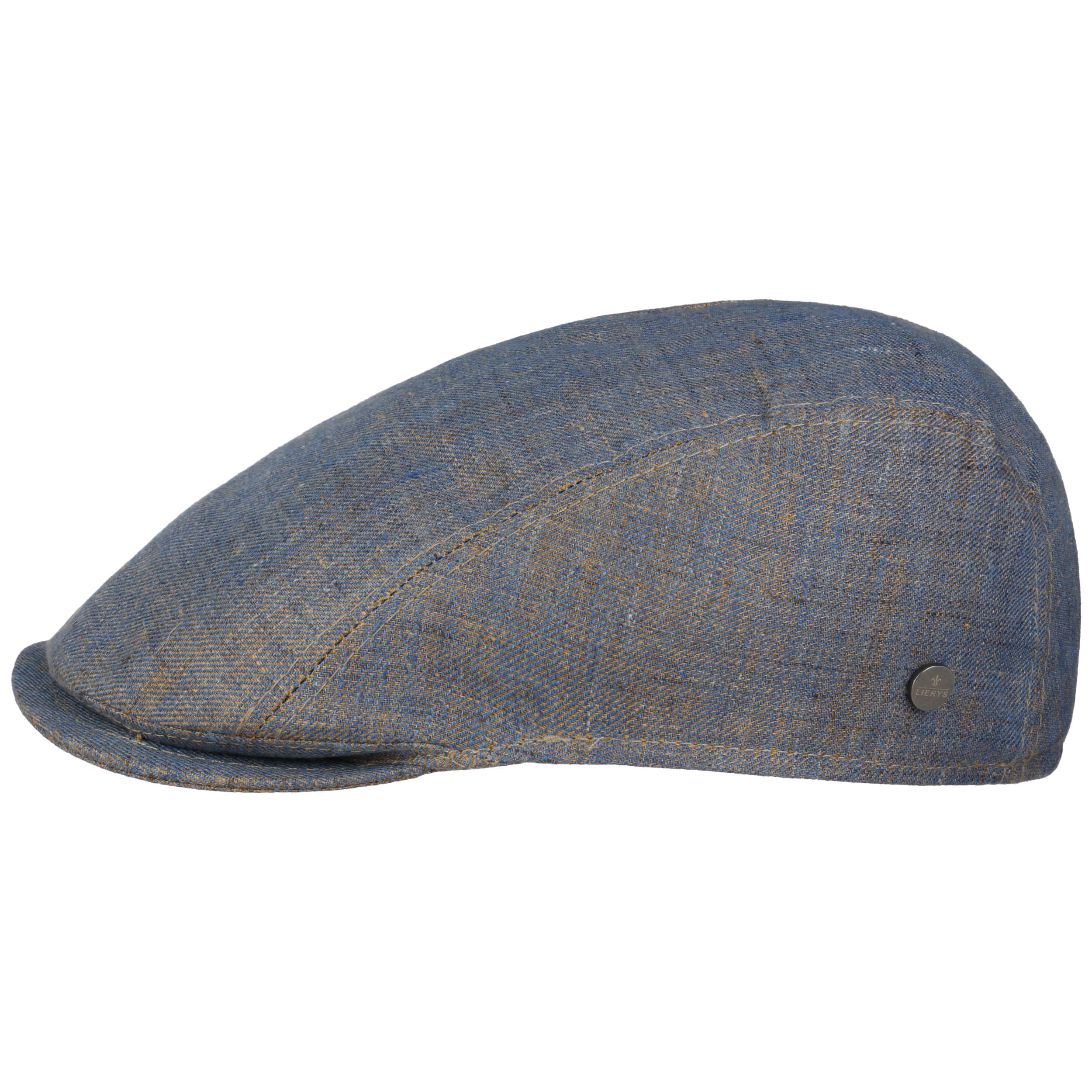 Barrick Linen Flat Cap by Lierys - 83,95