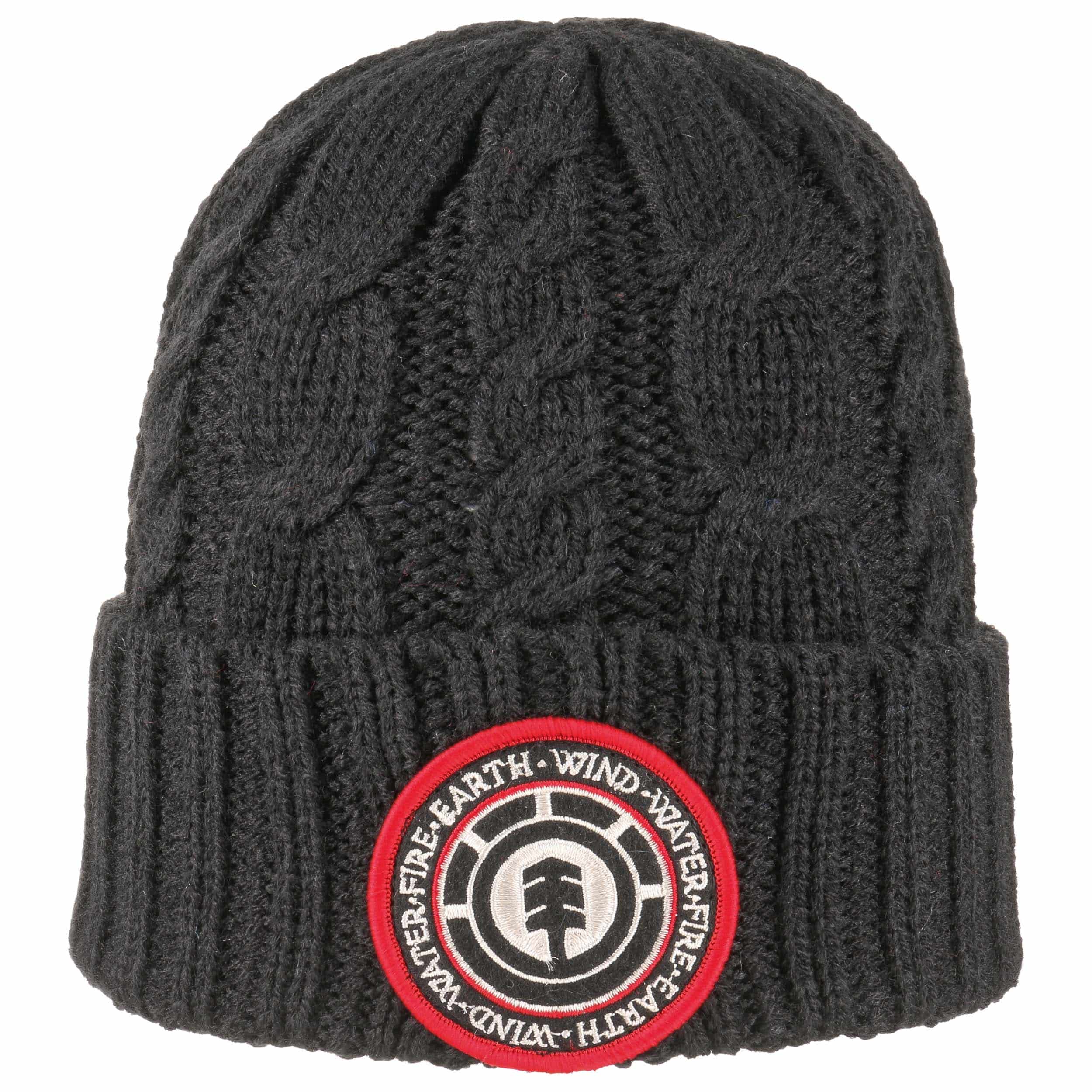 Basic Cable Knit Beanie Hat by Element - 19,95