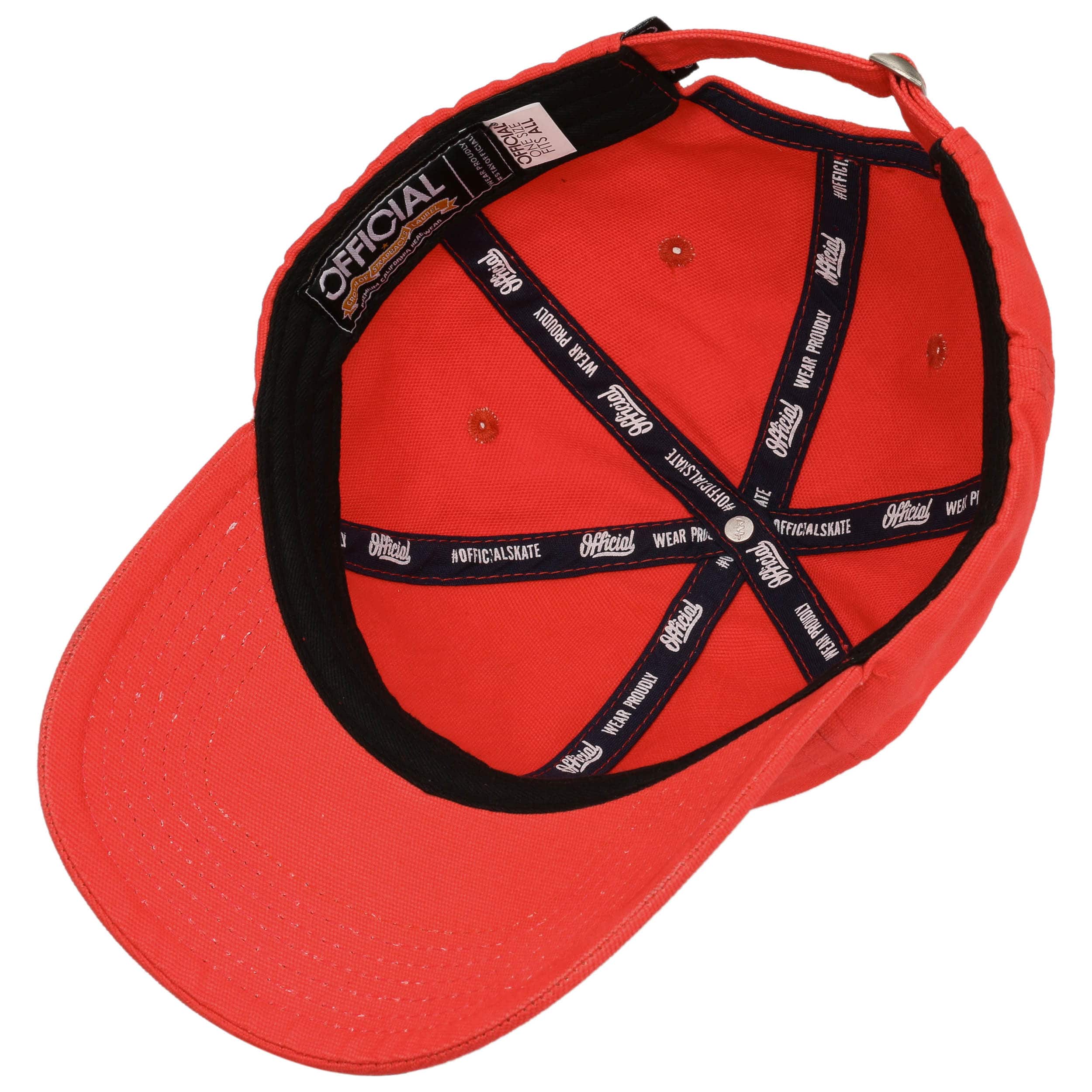 Basic Canvas Strapback Cap by Official Headwear - 24,95