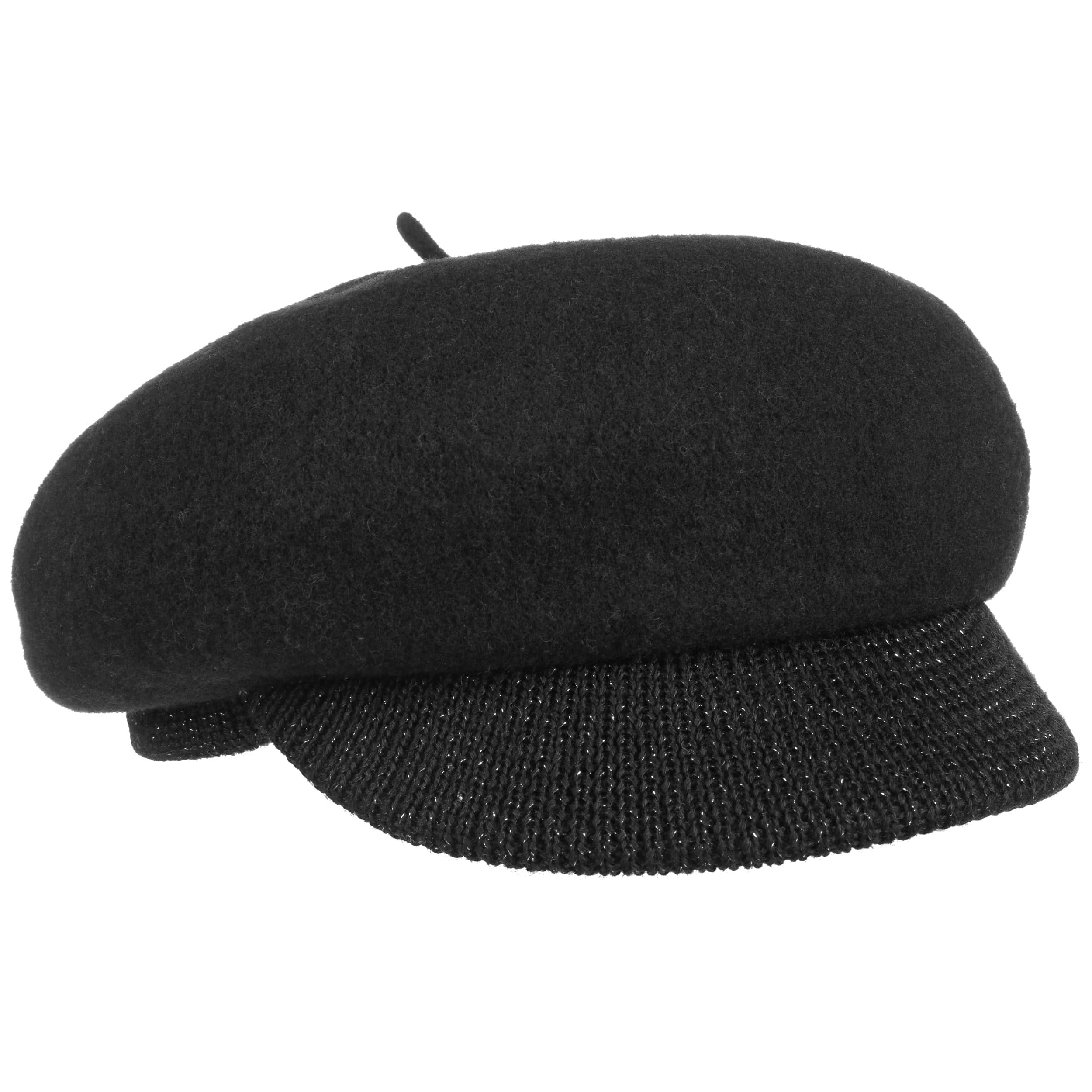 Basque Newsboy Cap with Lurex by Lierys - 62,95