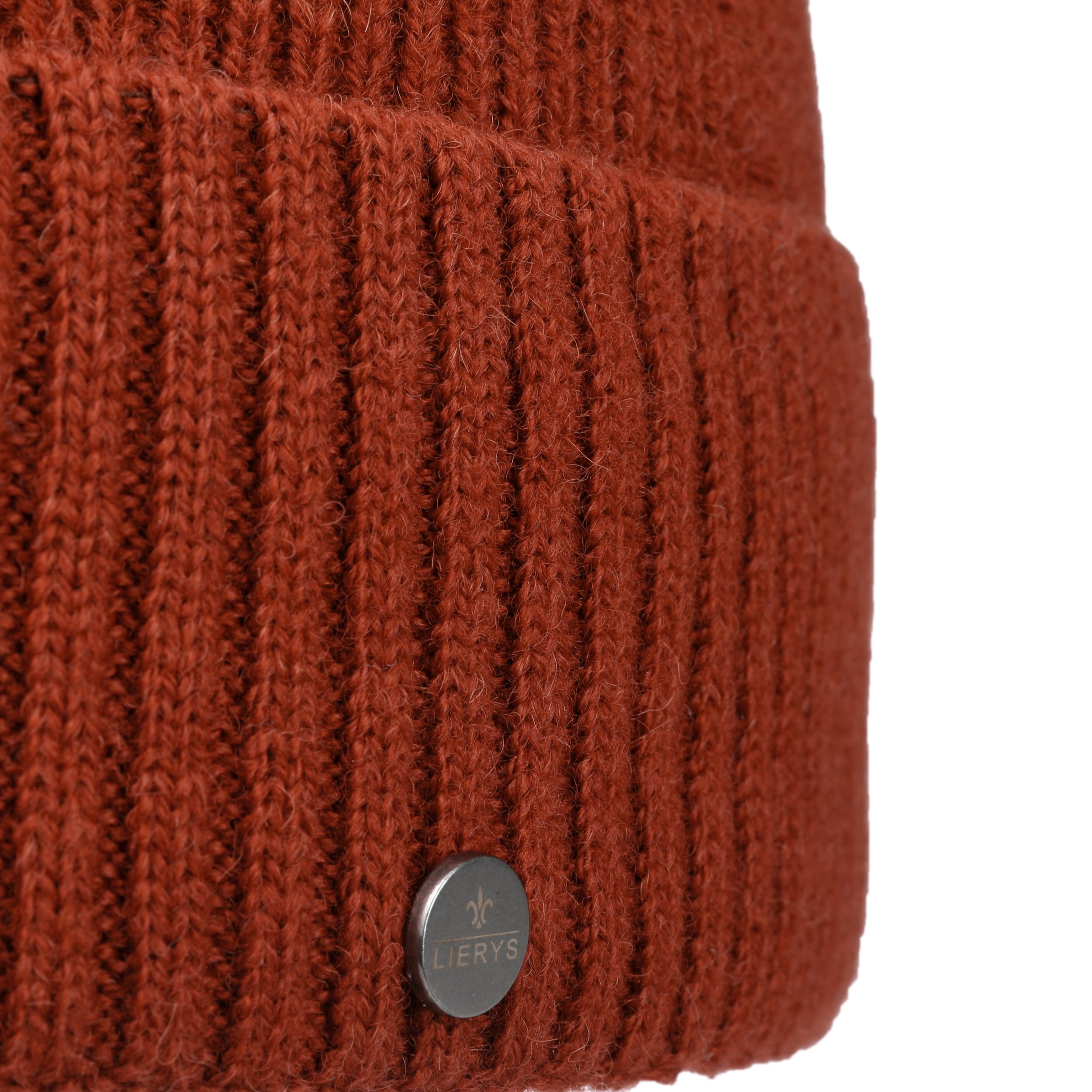 Baxter Wool Mix Beanie With Cuff by Lierys --> Shop Hats, Beanies ...