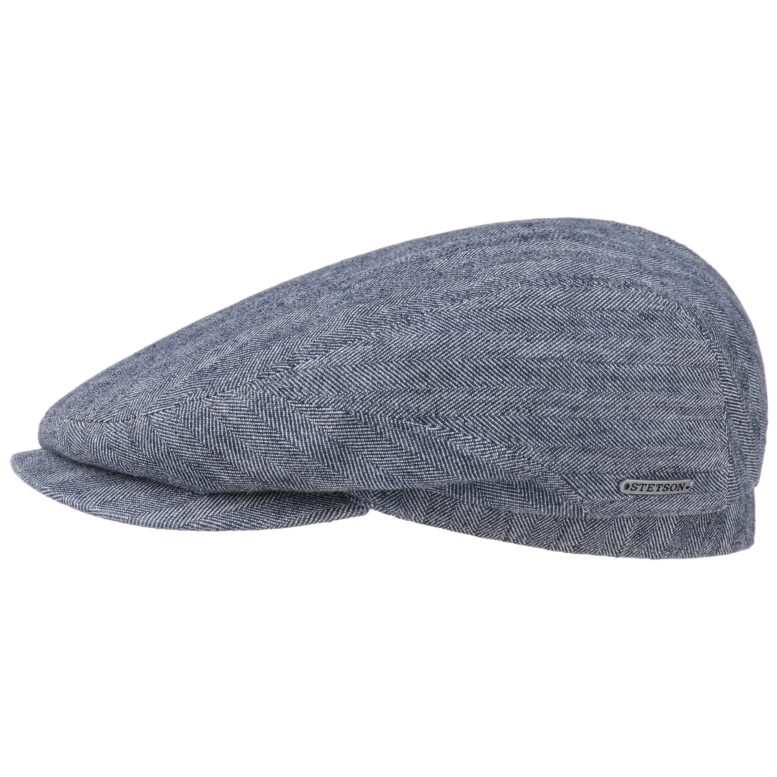Belfast Cotton-Mix Flat Cap by Stetson - 69,00