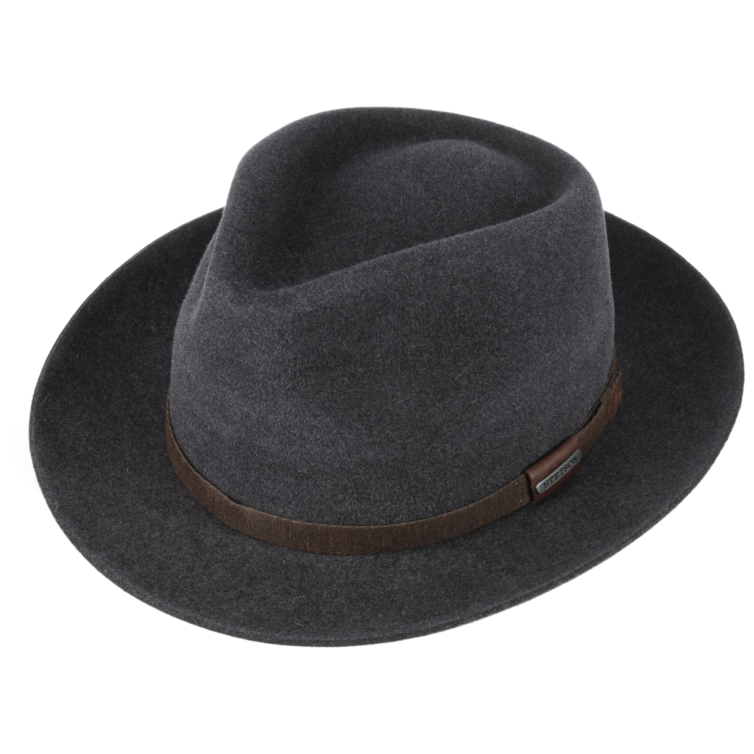 Bellingford Fedora Fur Felt Hat by Stetson --> Shop Hats, Beanies ...