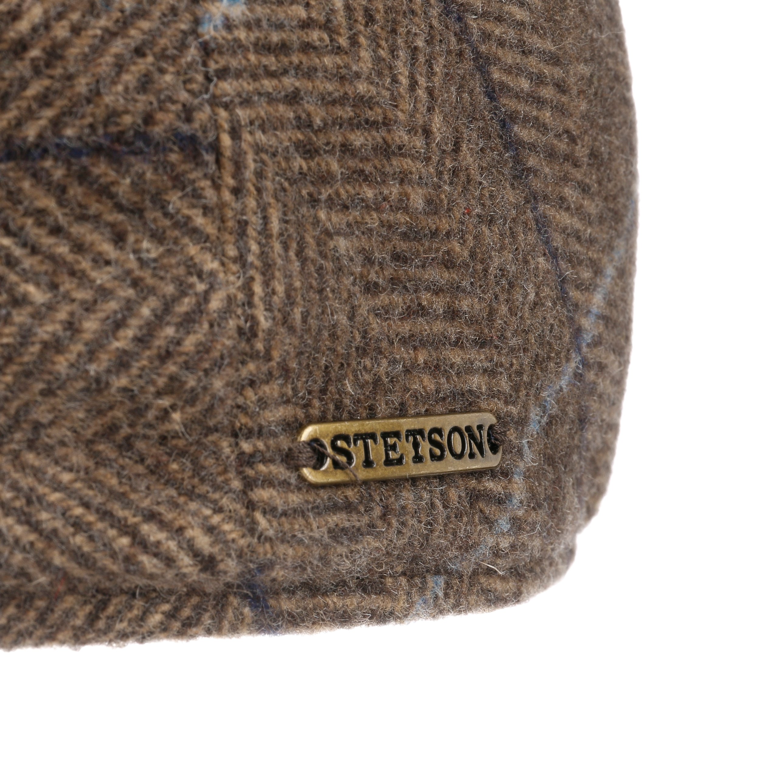 Bendner Driver Wool Flat Cap by Stetson - 64,95