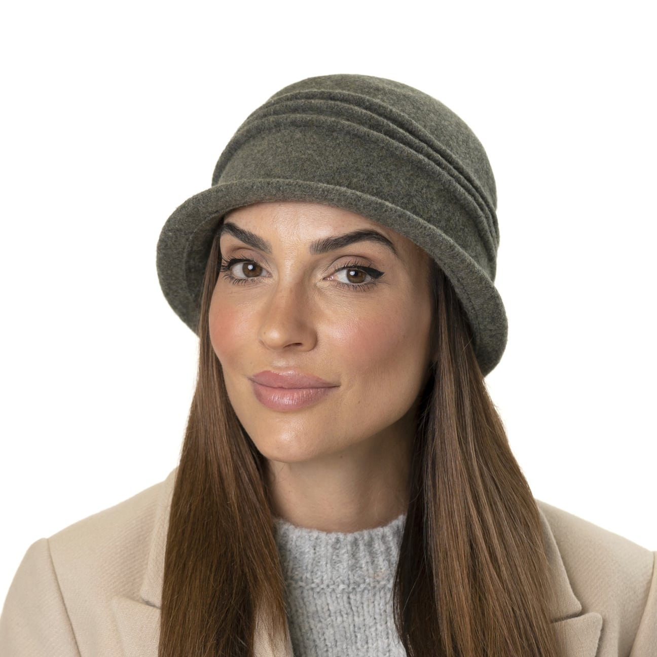 Bernadette Milled Wool Hat by Seeberger - 42,95