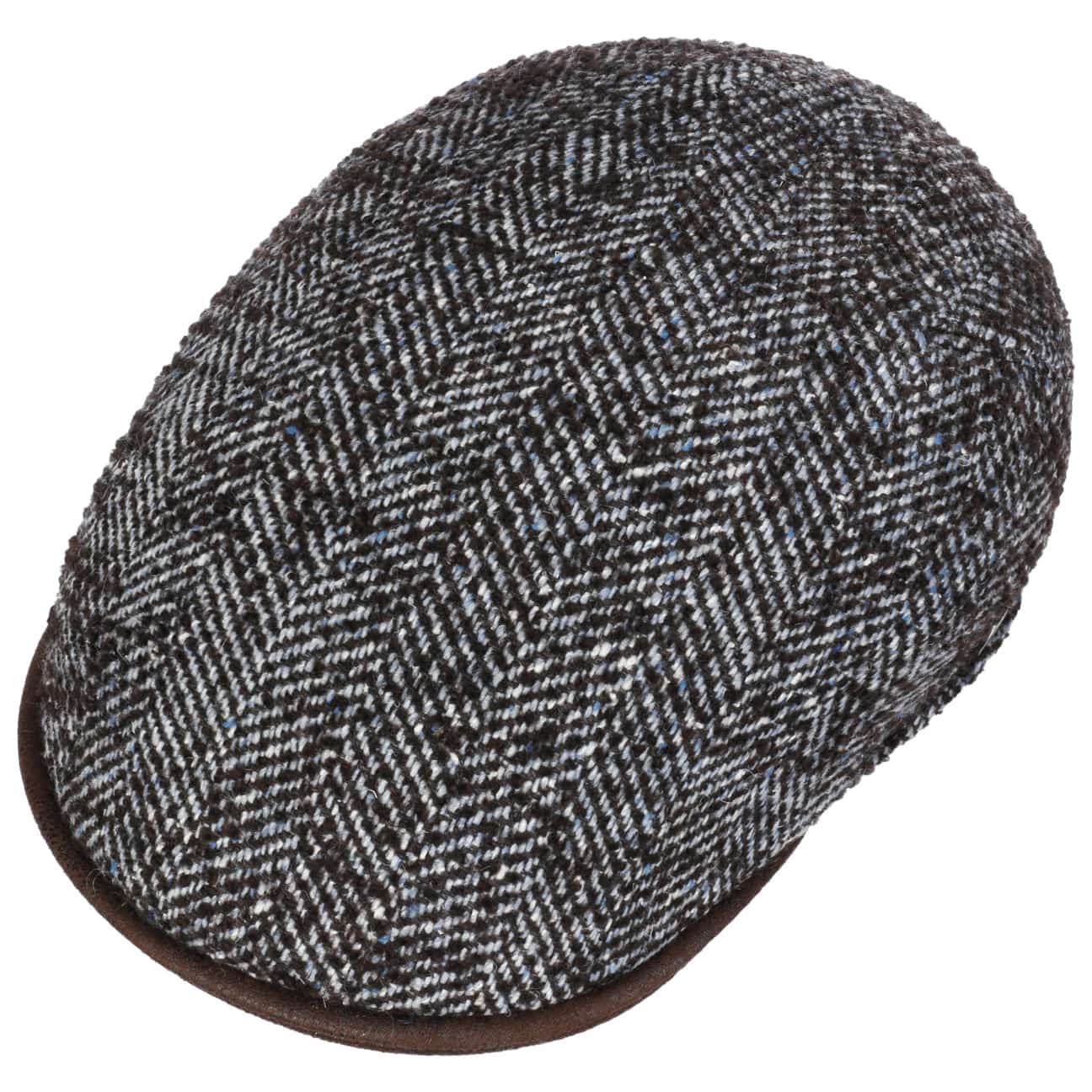 Bertonico Herringbone Flat Cap by Lierys - 103,95