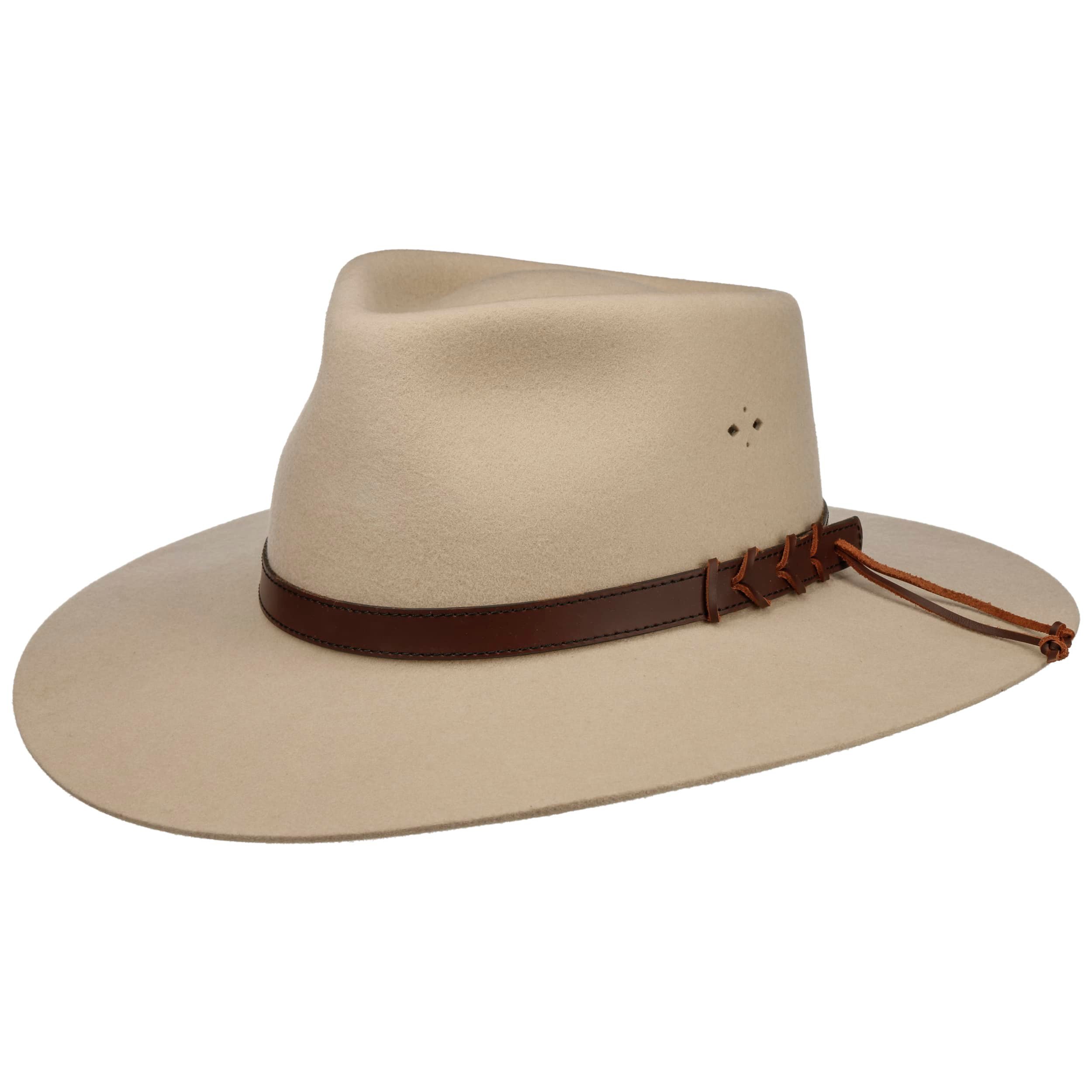 Big Australian Traveller Wool Hat by Statesman - 97,95