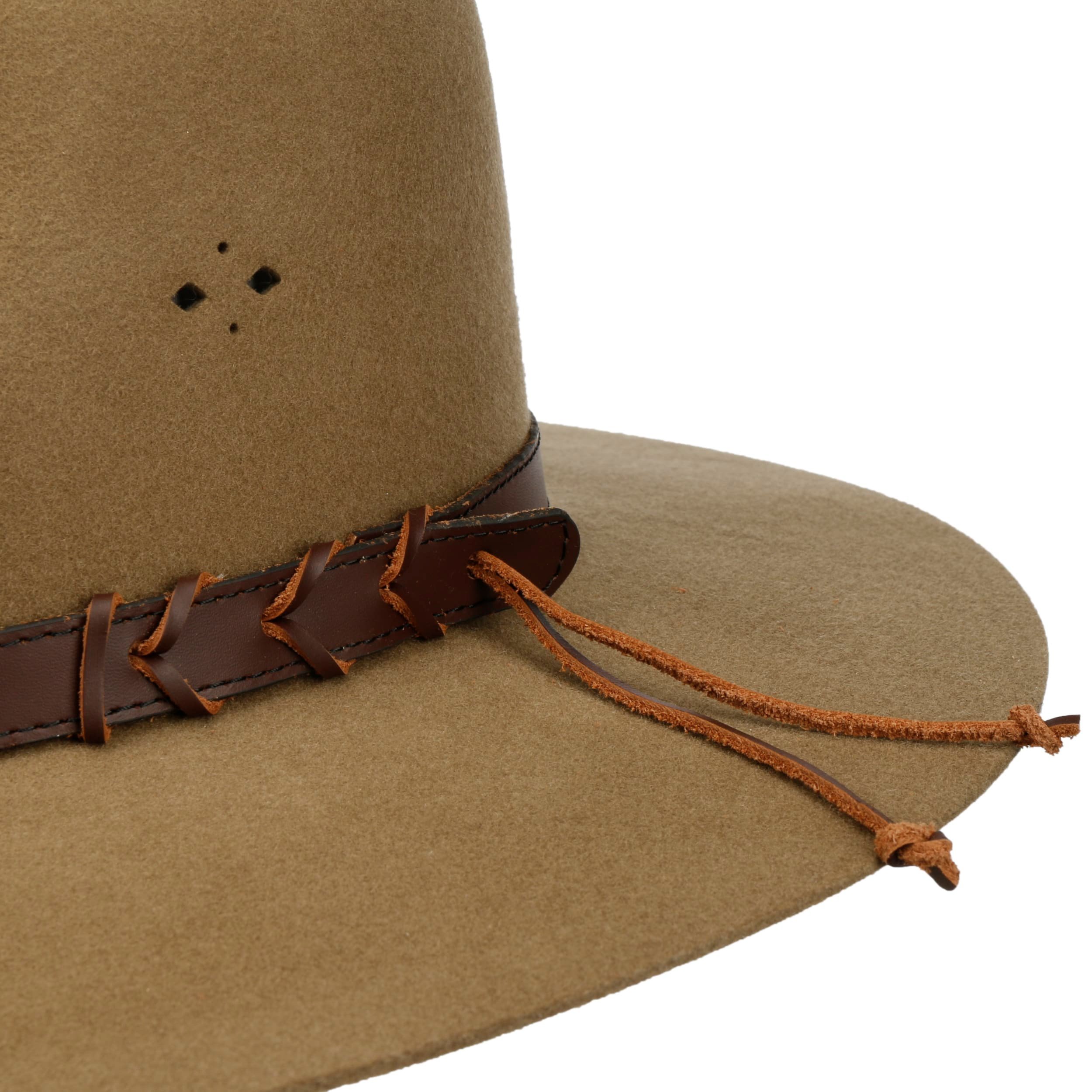 Big Australian Traveller Wool Hat by Statesman - 97,95