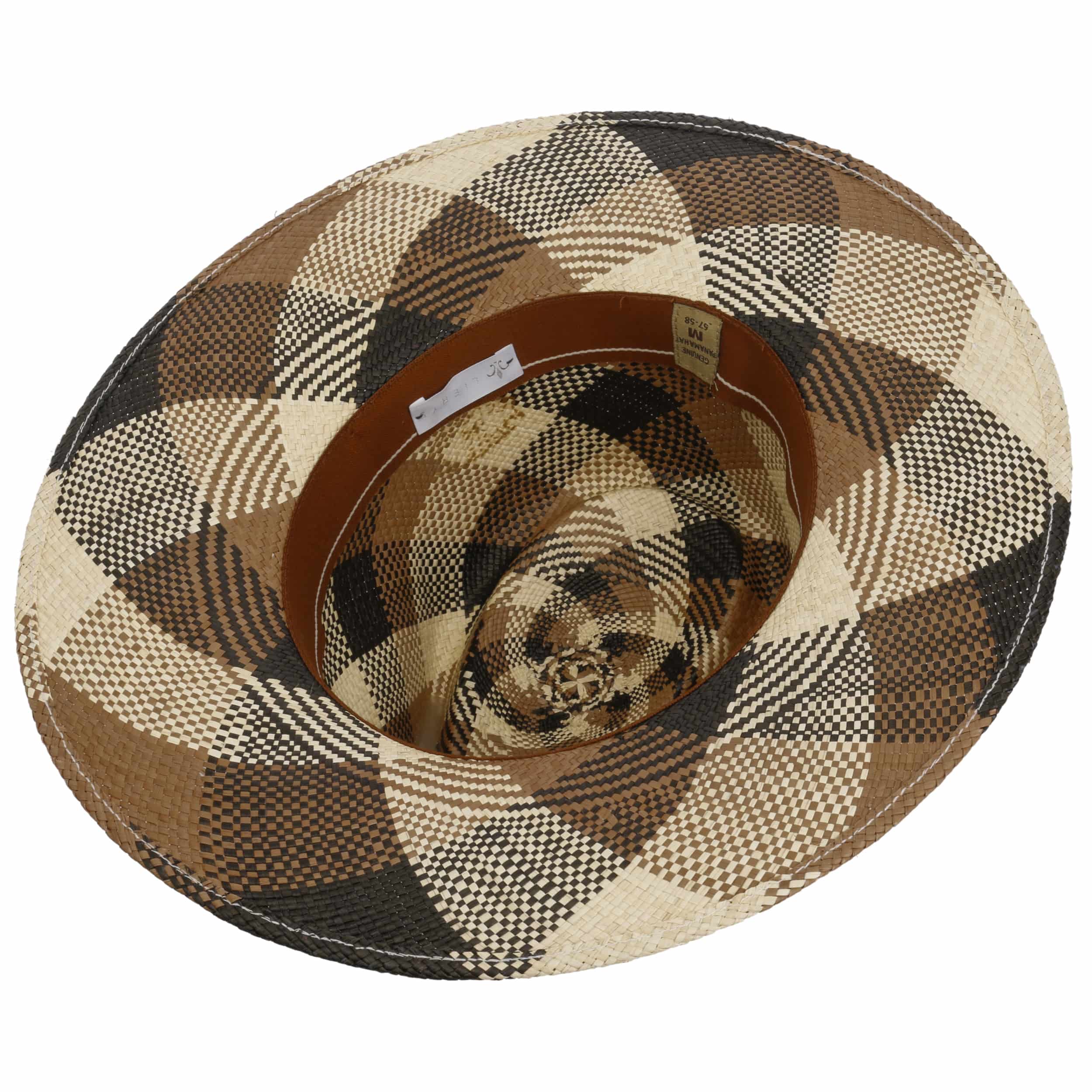 Big Brim Tricolour Panama Hat by Lierys - 165,95