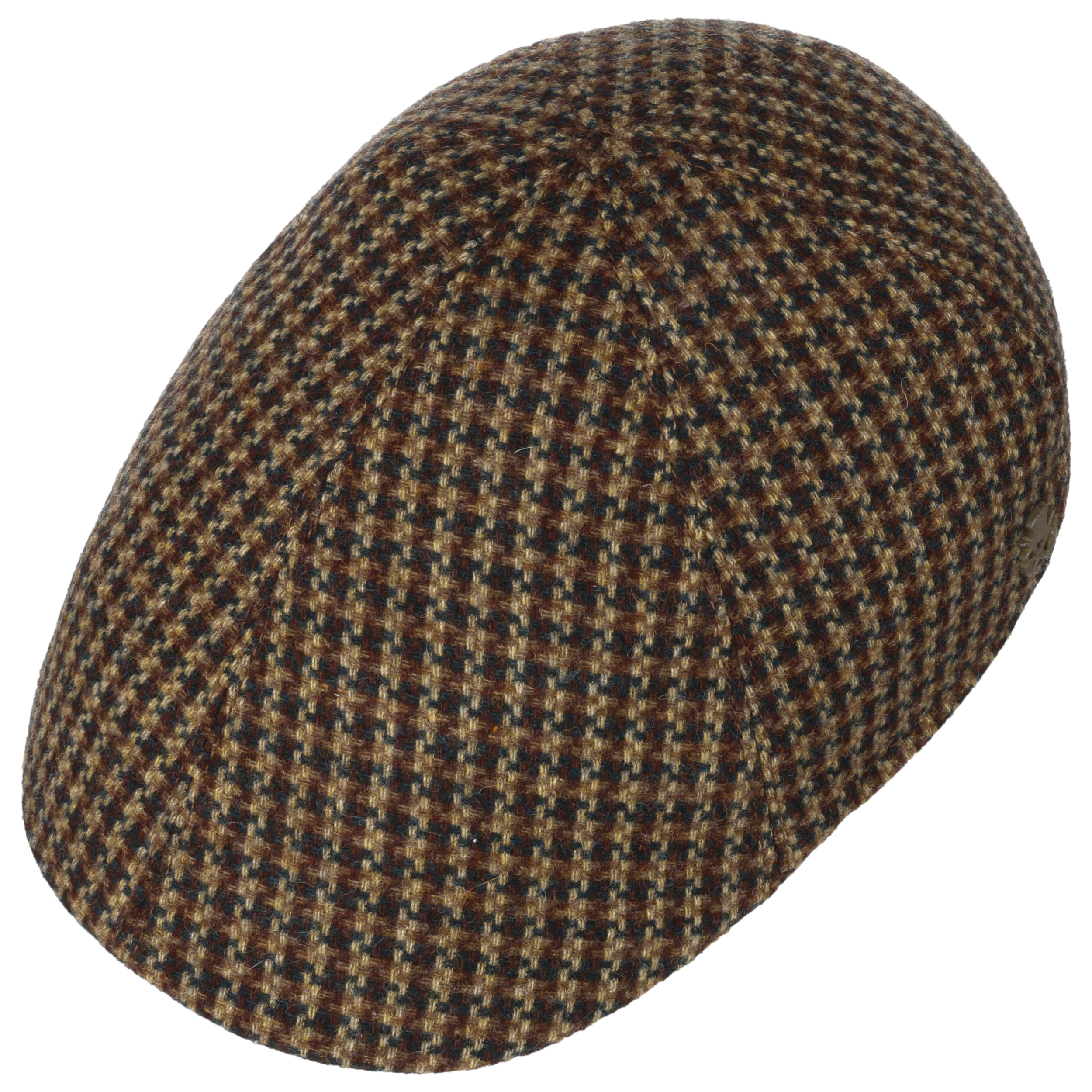 Billy Houndstooth Flat Cap Zechbauer by Mayser --> Shop Hats, Beanies ...