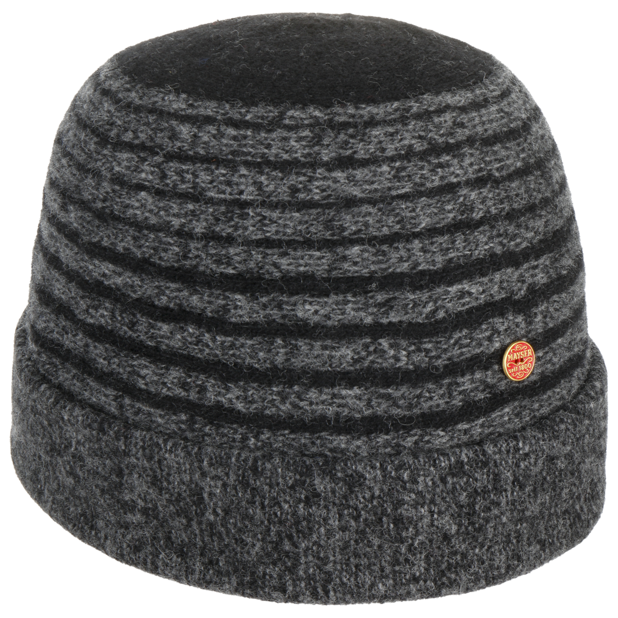 Bina Stripes Milled Wool Hat by Mayser - 62,95
