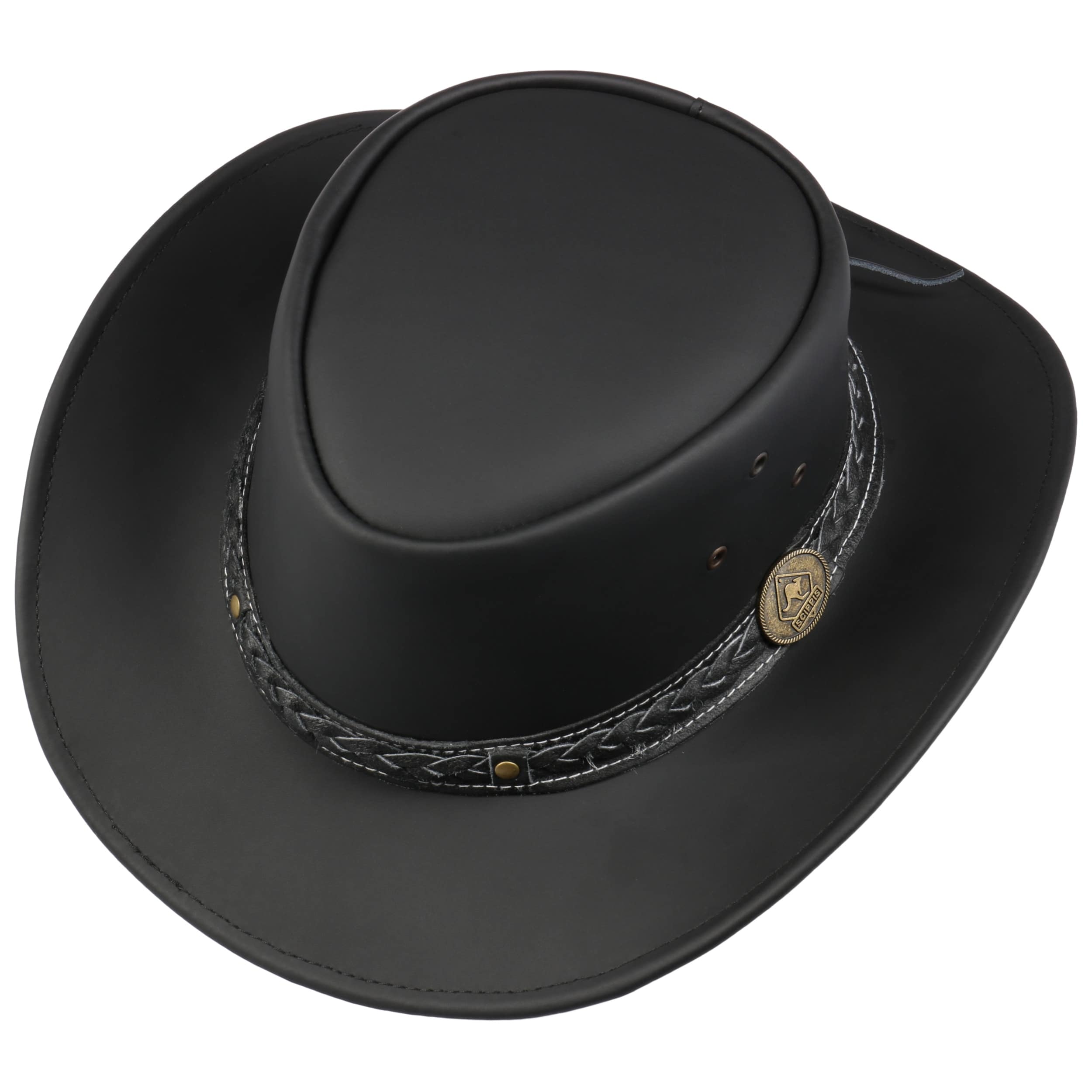 Borderland Leather Hat by Scippis - 62,95
