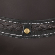 Borderland Leather Hat by Scippis - 62,95