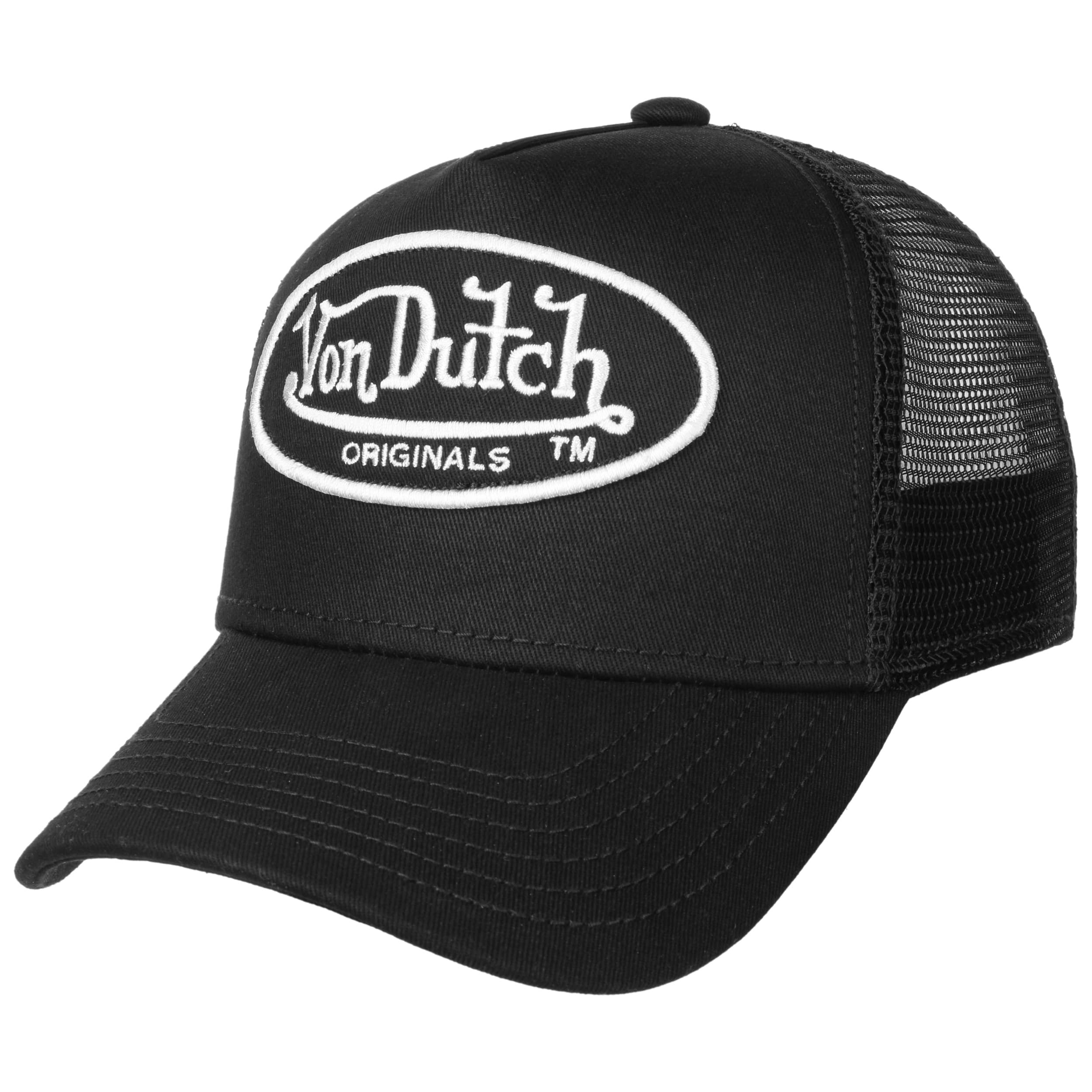 Boston Oval Patch Trucker Cap by Von Dutch --> Shop Hats, Beanies & Caps online Hatshopping