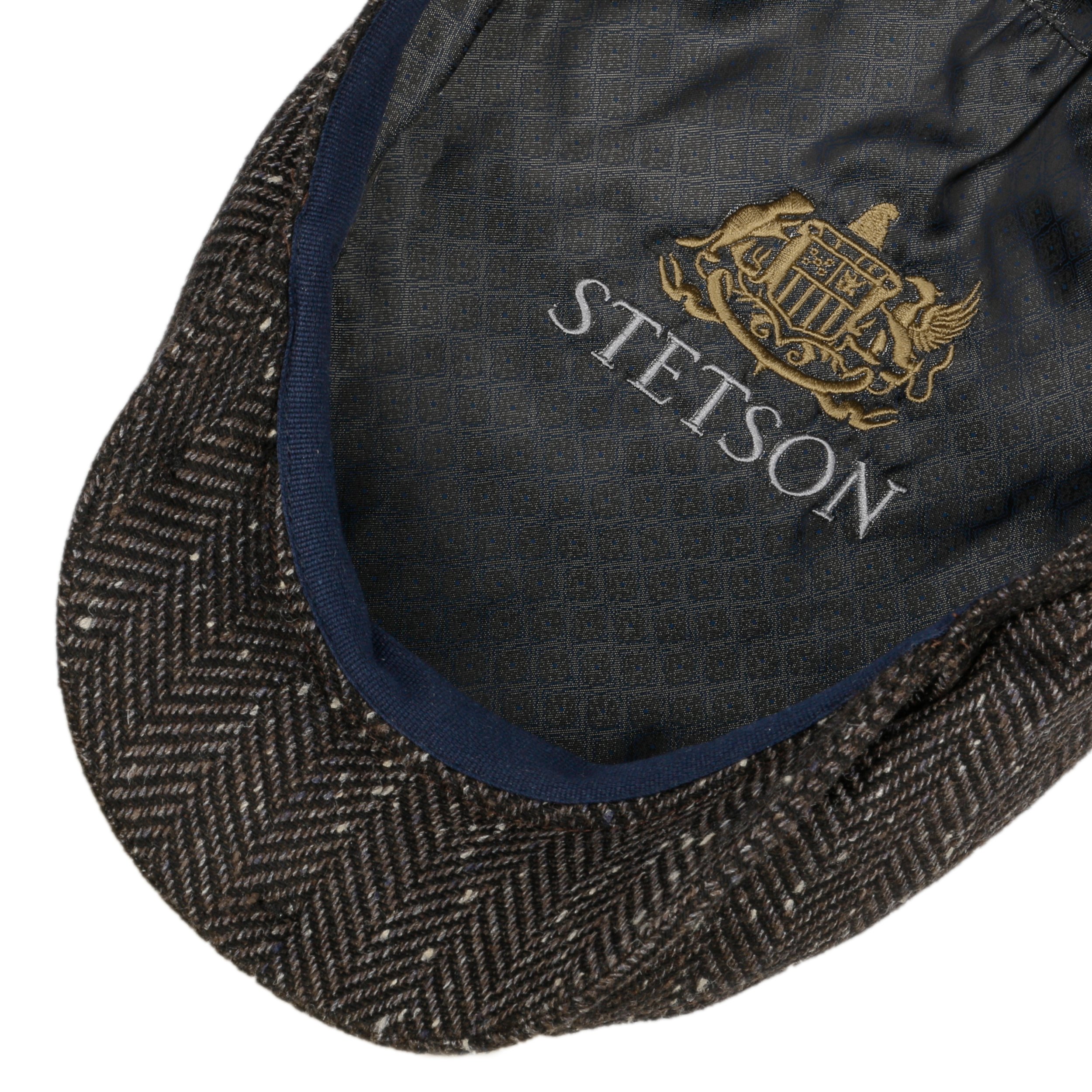Bright Spots Cashmere Flat Cap by Stetson - 124,95