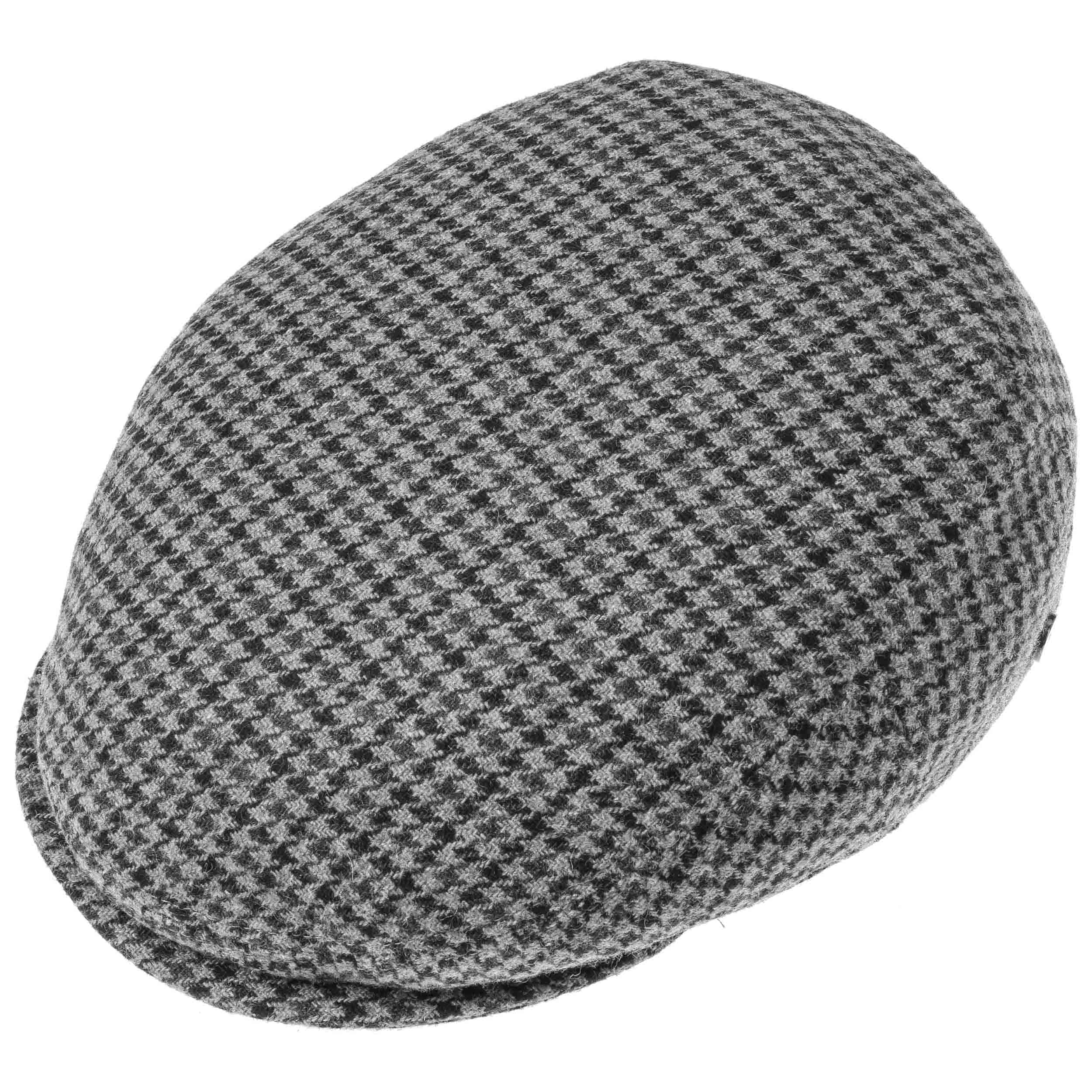 Britain Houndstooth Flat Cap by Lierys - 53,95