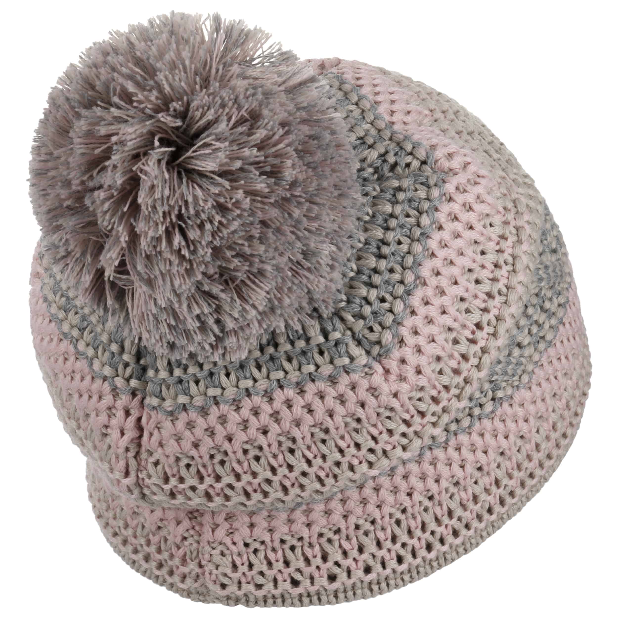 Brock Tricolour Bobble Hat by Eisbär --> Shop Hats, Beanies & Caps ...