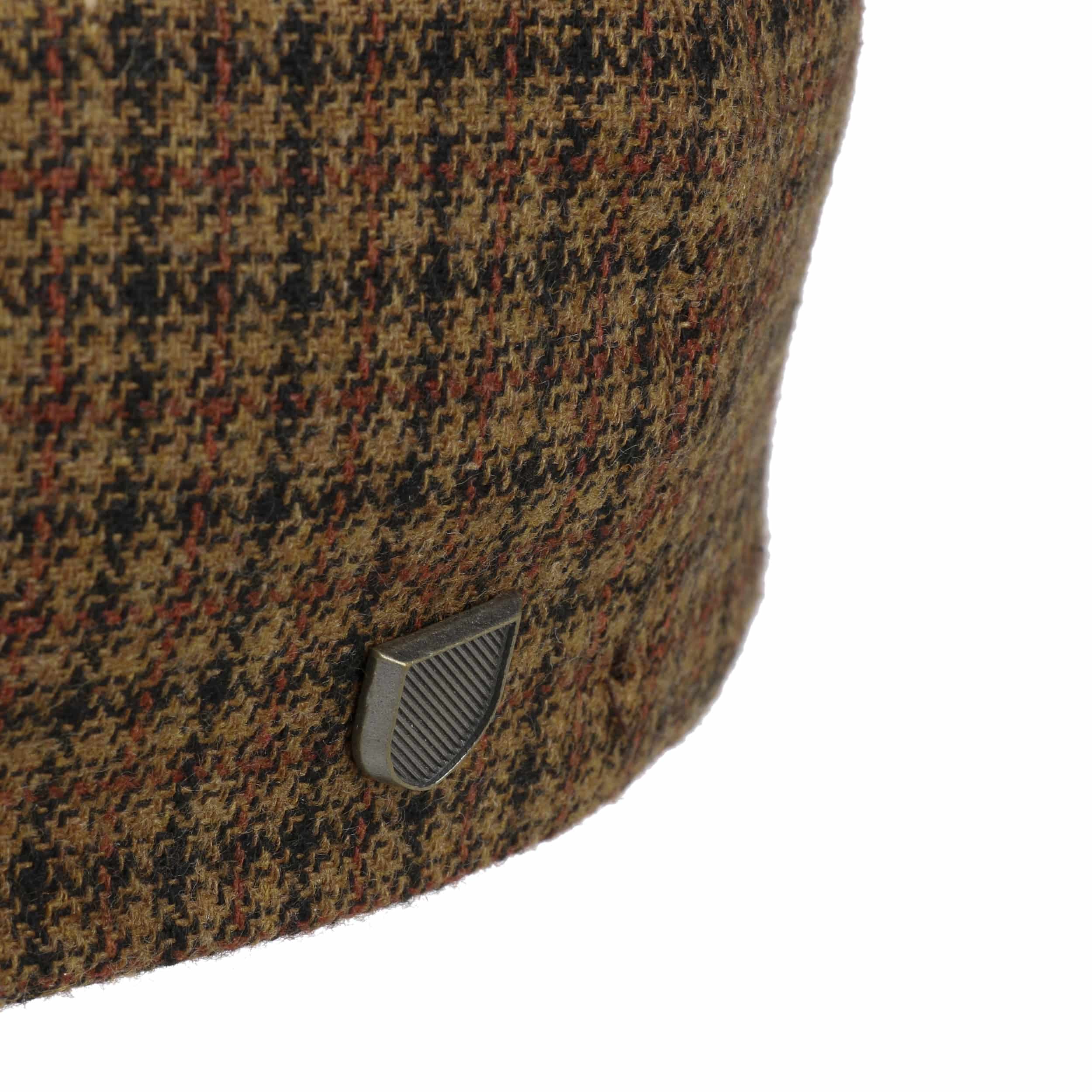 Brood Check Flat Cap by Brixton - 53,95