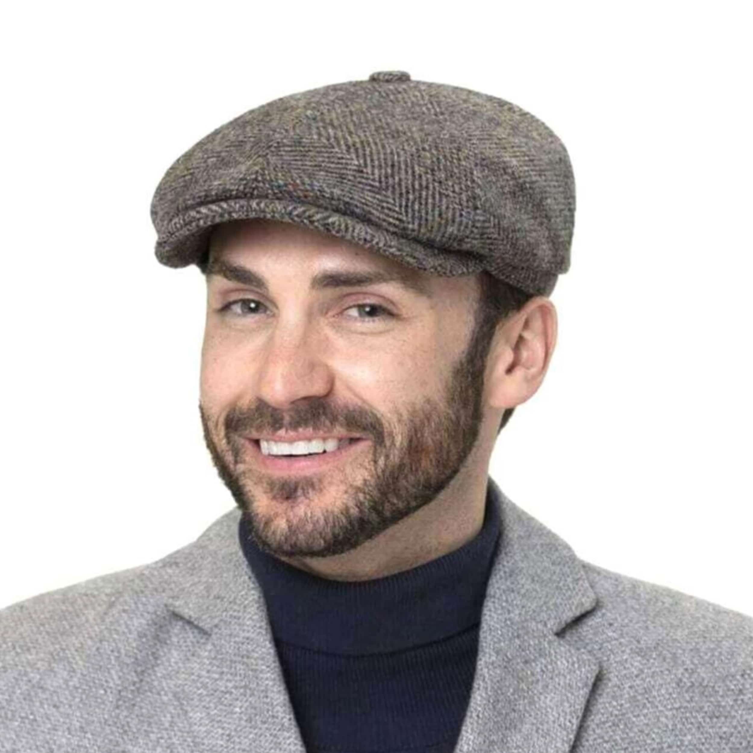 Brooklin New Wool Flat Cap by Stetson - 61,95