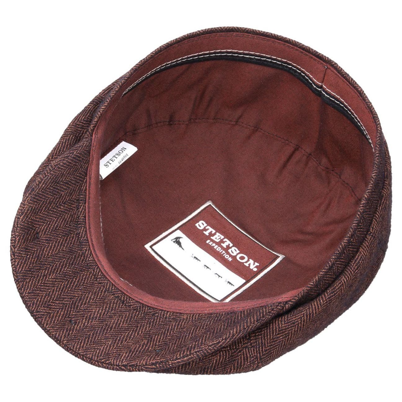 Brooklin Virgin Wool Flat Cap by Stetson - 134,95