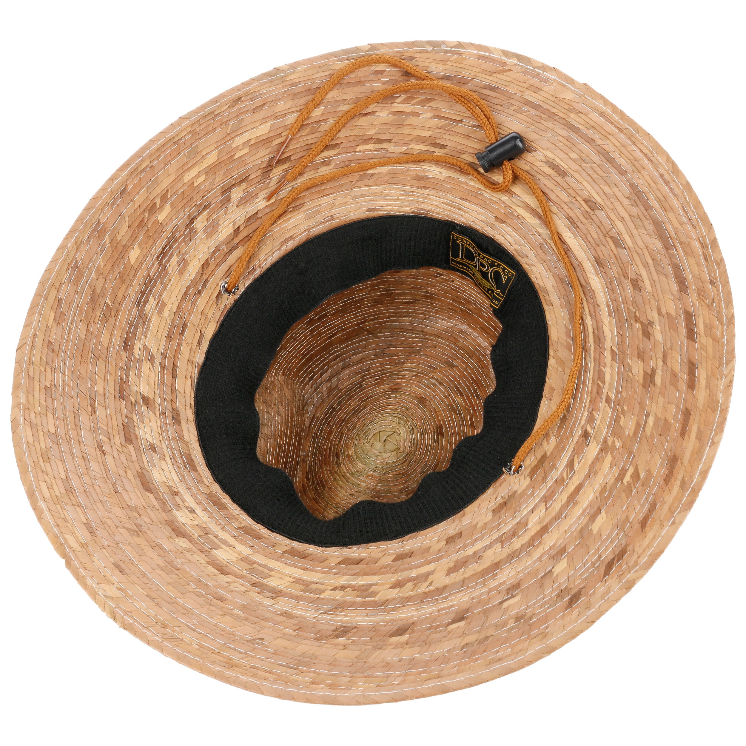 Brownsville Straw Hat with Chin Strap - 53,95