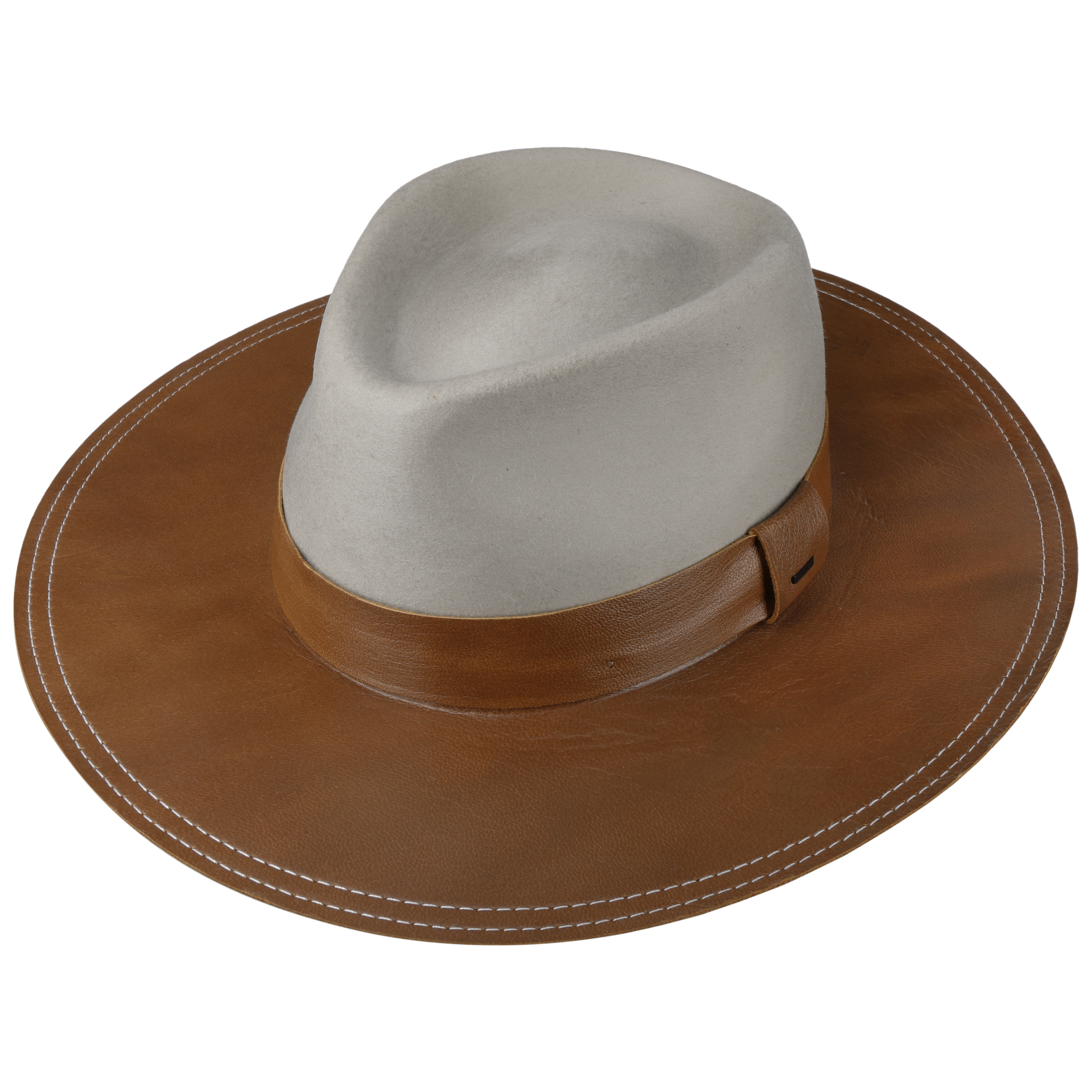 Brum Wool Hat with Leather by Bailey 1922 --> Shop Hats, Beanies & Caps ...