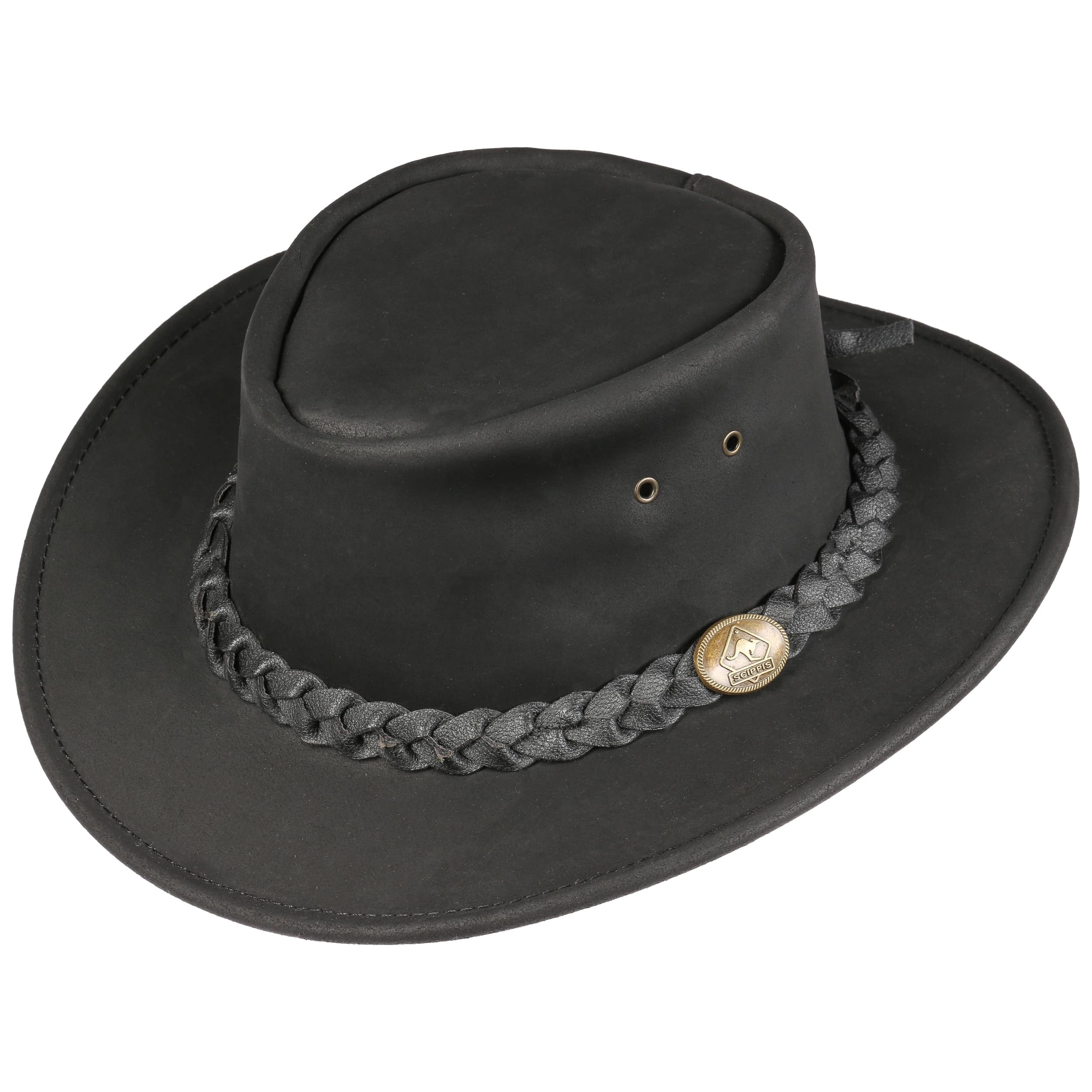 Bushman Leather Hat by Scippis - 83,95