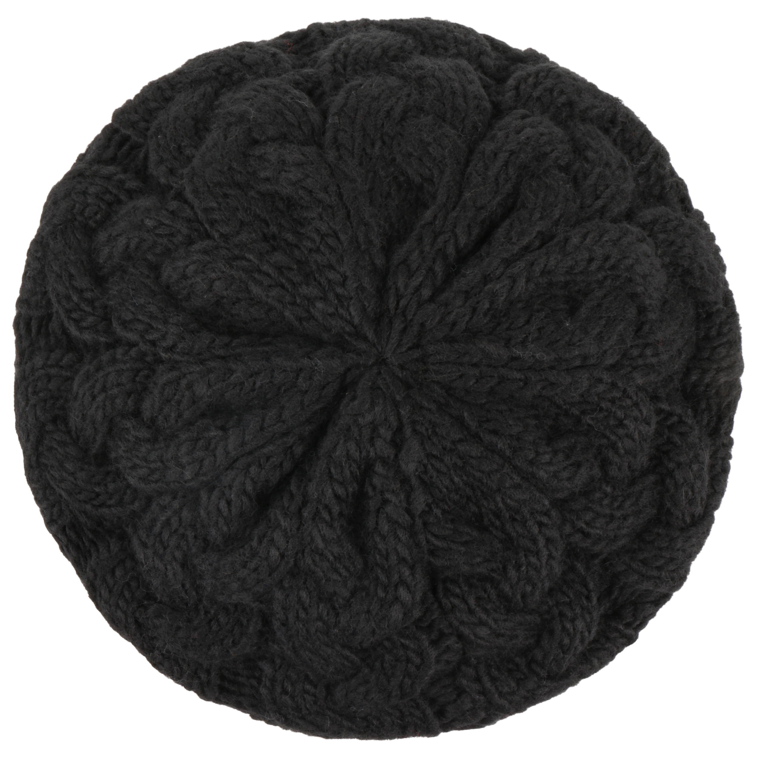 Cable Knit Basque Beret by Seeberger - 32,95