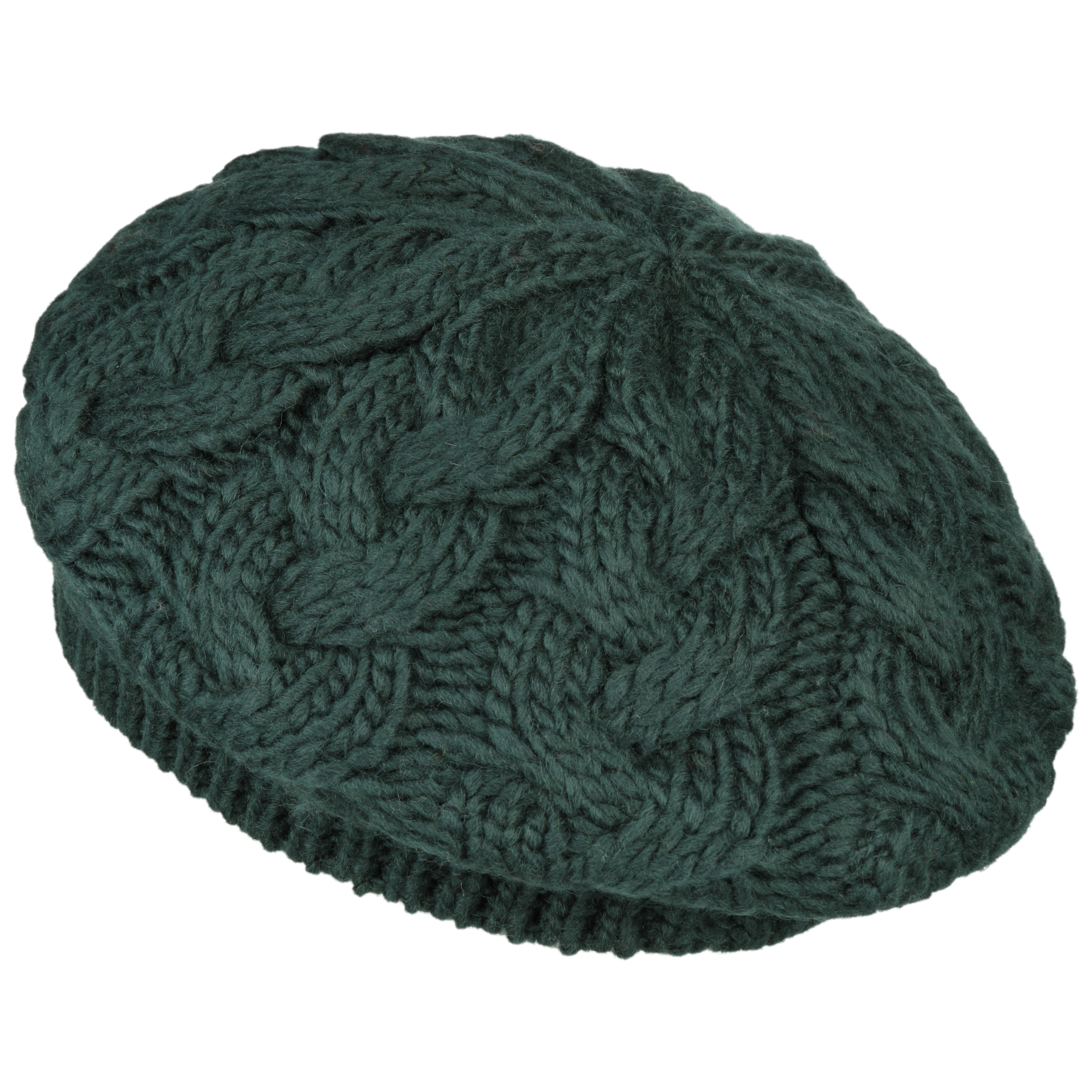 Cable Knit Basque Beret by Seeberger - 32,95