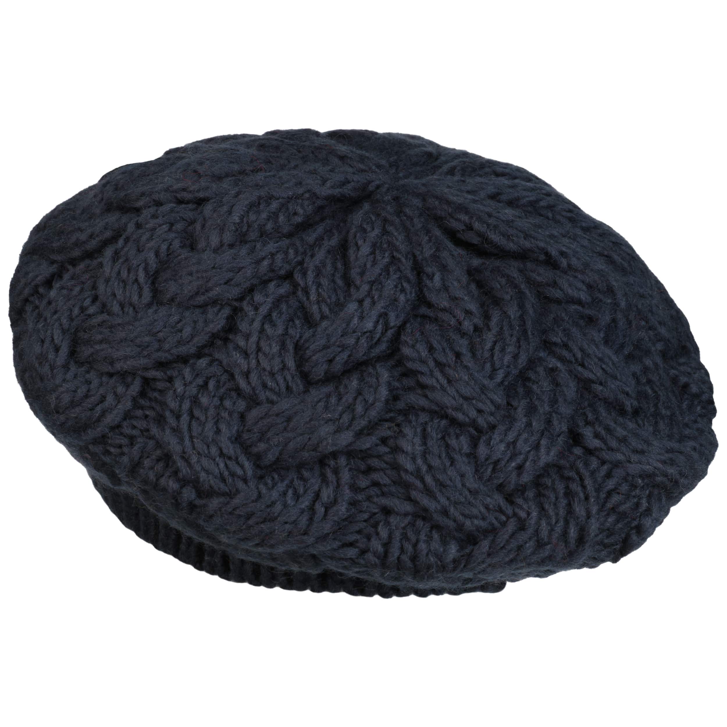 Cable Knit Basque Beret by Seeberger - 32,95