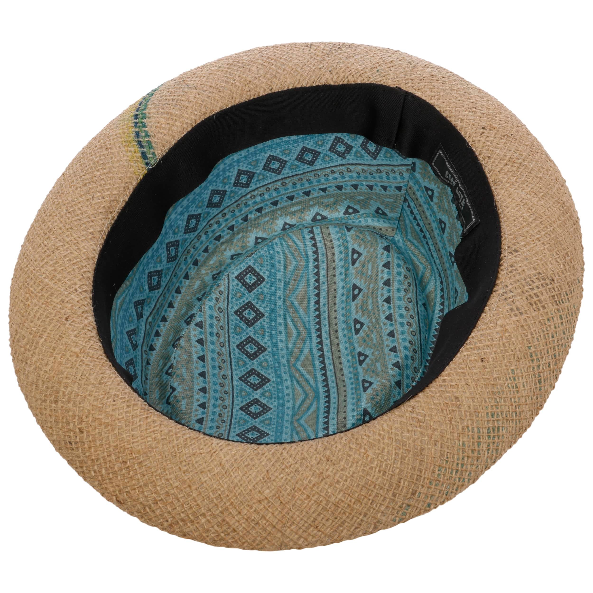 Café Coffee Cherries Jute Hat by ReHats Berlin - 72,95