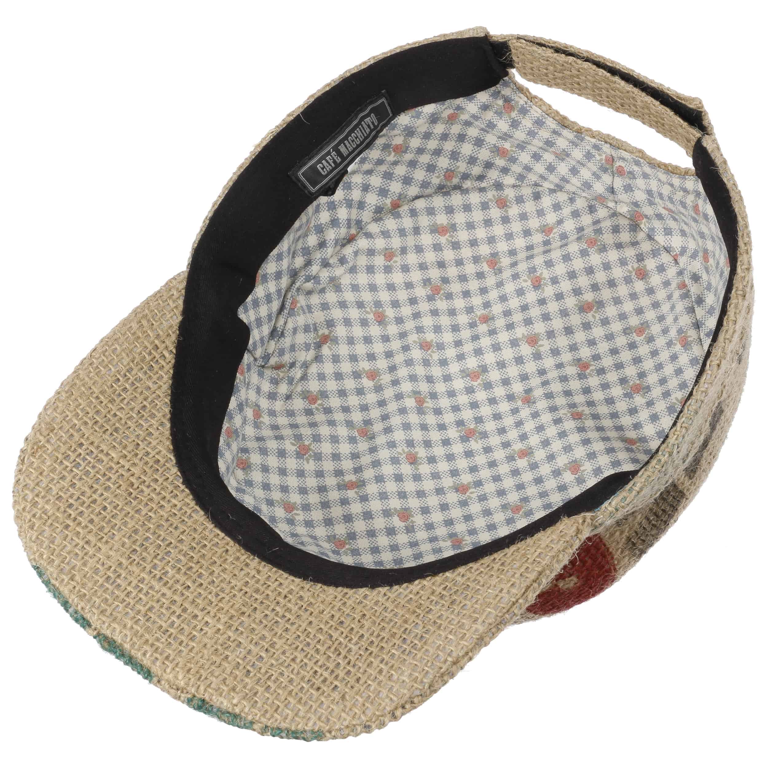 Café Jute Army Cap by ReHats Berlin - 62,95