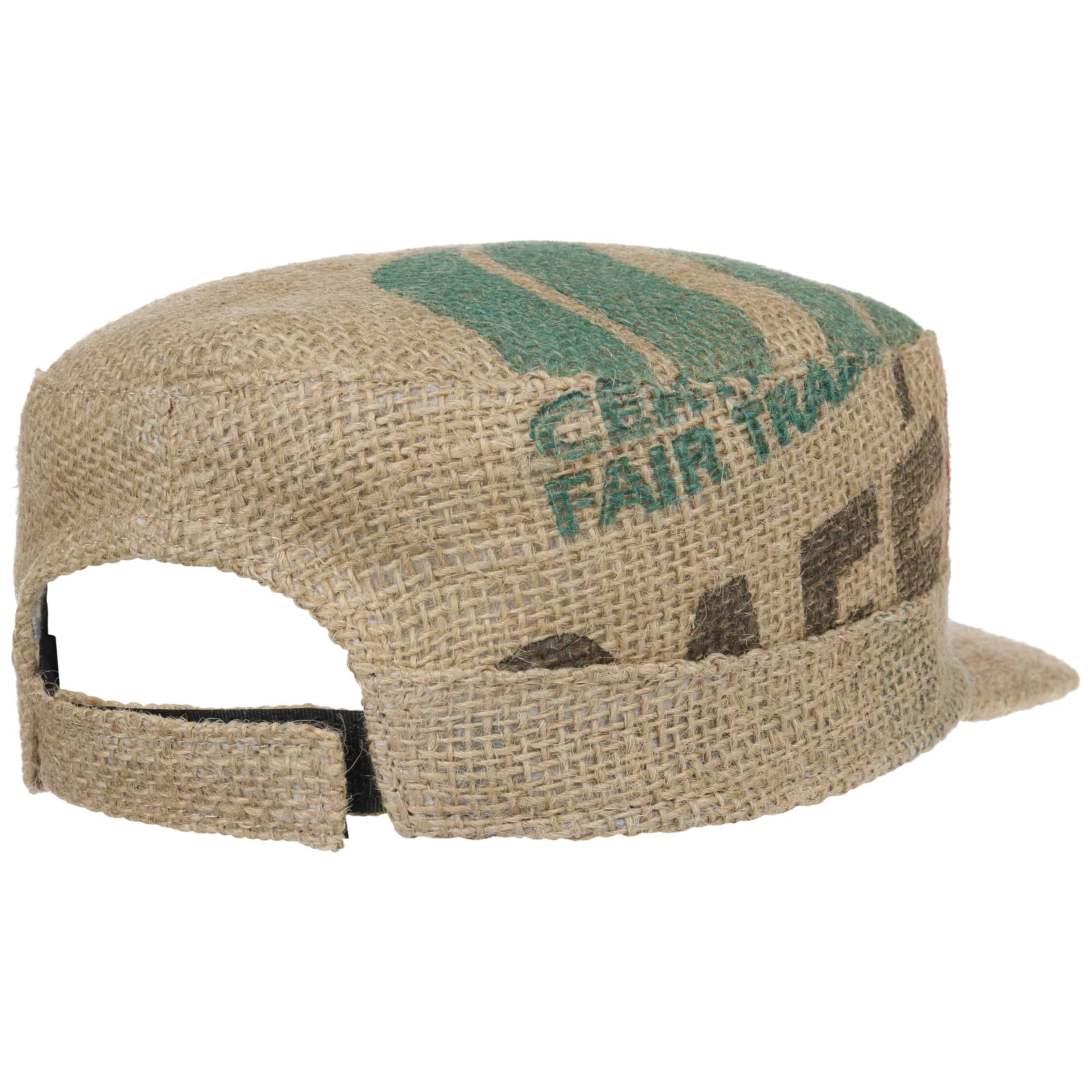 Café Jute Army Cap by ReHats Berlin - 62,95