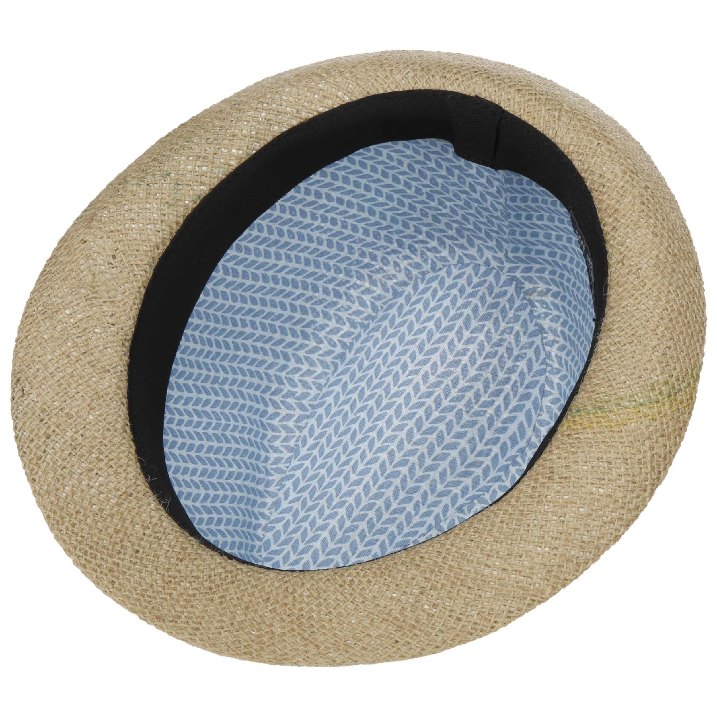 Caffè Corretto Trilby Jute Hat by ReHats Berlin --> Shop Hats, Beanies ...