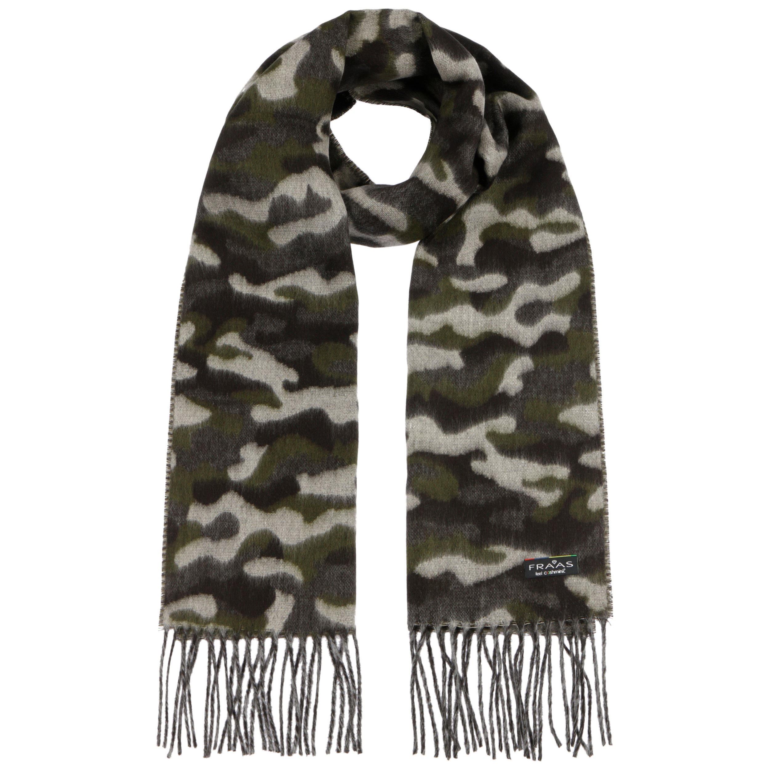 Camouflage Cashmink Scarf by Fraas - 27,95