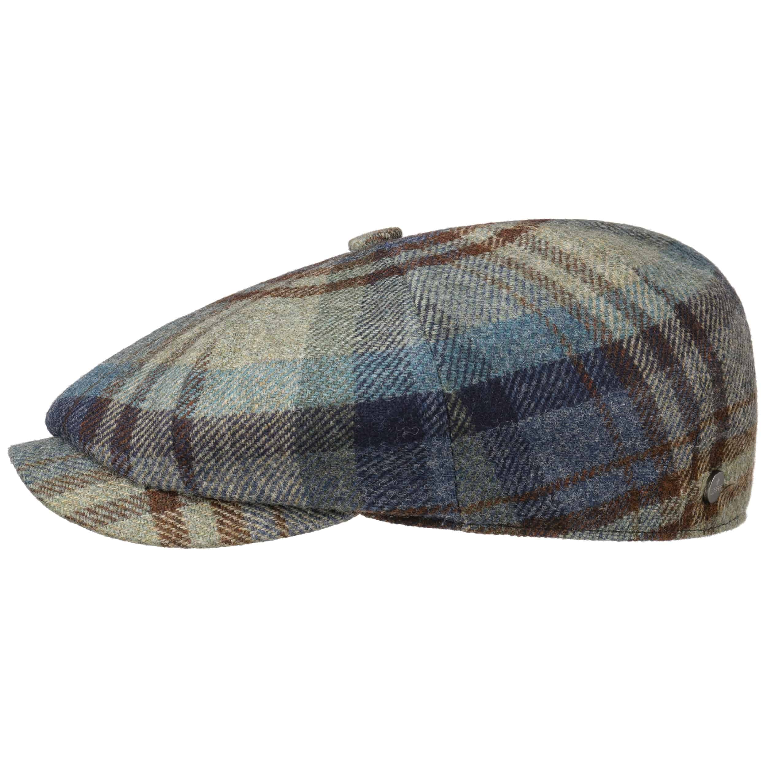 Carlsen Wool Check Flat Cap by Lierys - 44,95