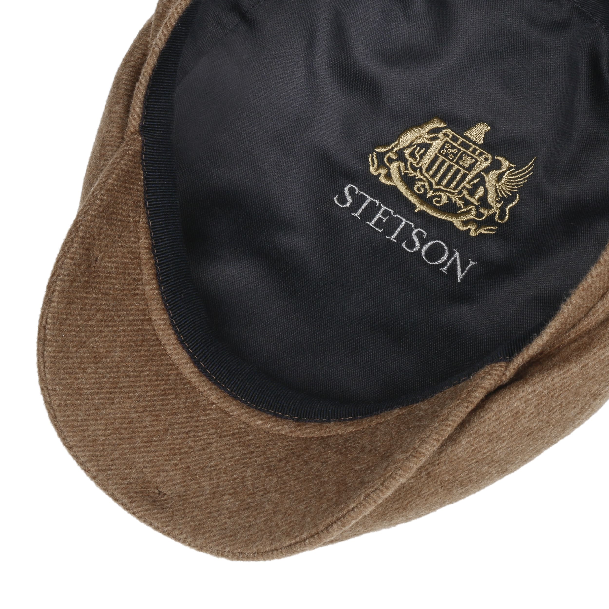 Cashmere Driver Flat Cap by Stetson - 199,00
