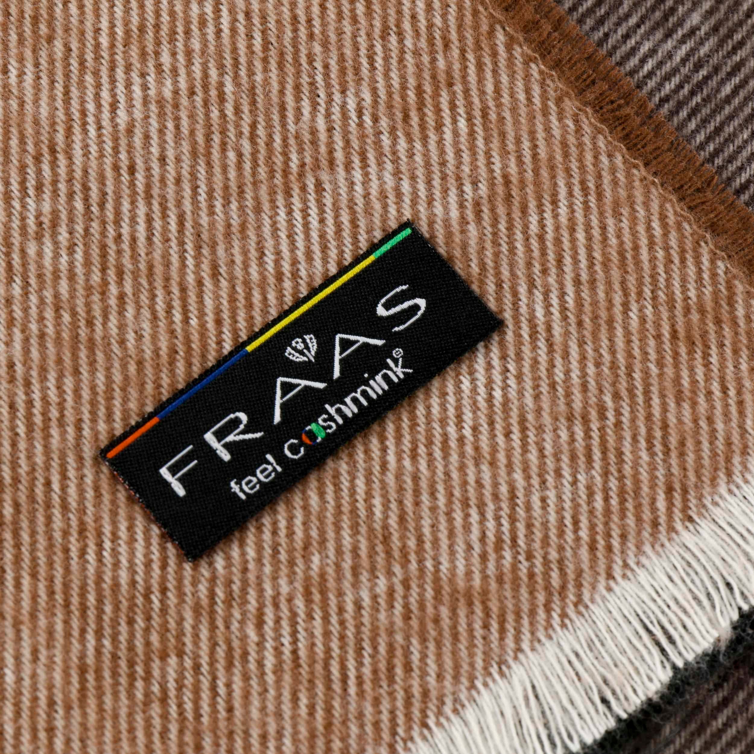 Cashmink Multicolour Fringed Scarf by Fraas - 42,95