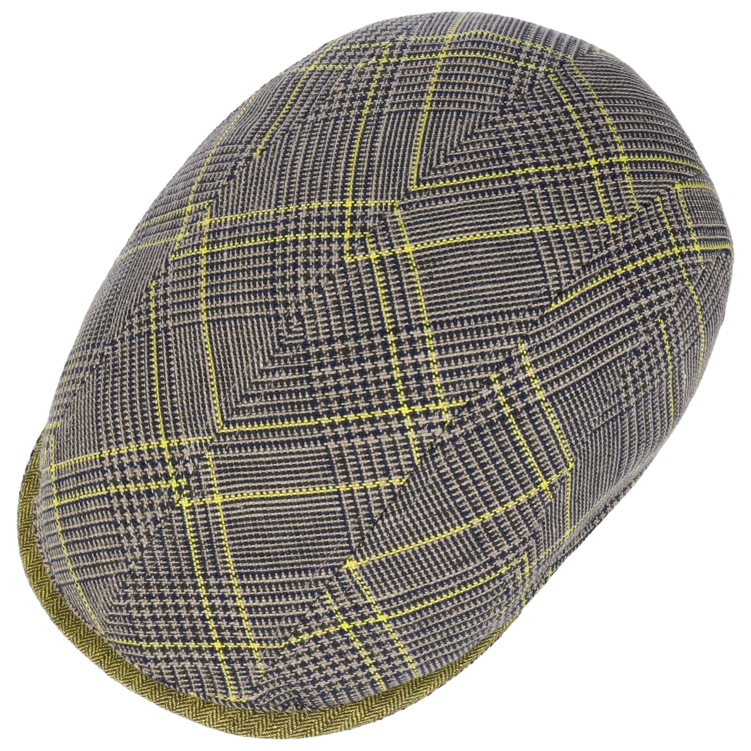 Casoli Check Flat Cap by Alfonso D’Este - 93,95