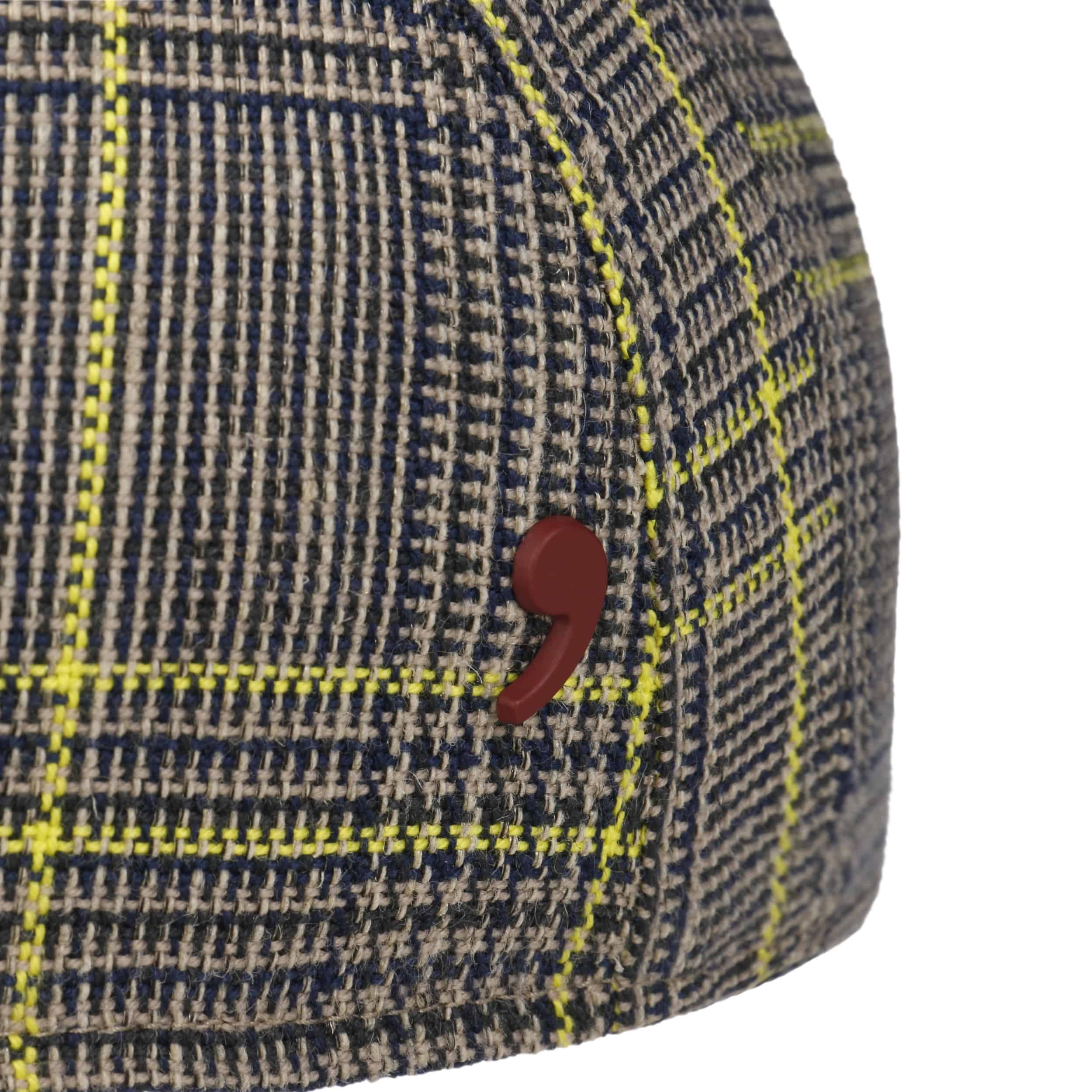 Casoli Check Flat Cap by Alfonso D’Este --> Shop Hats, Beanies & Caps ...