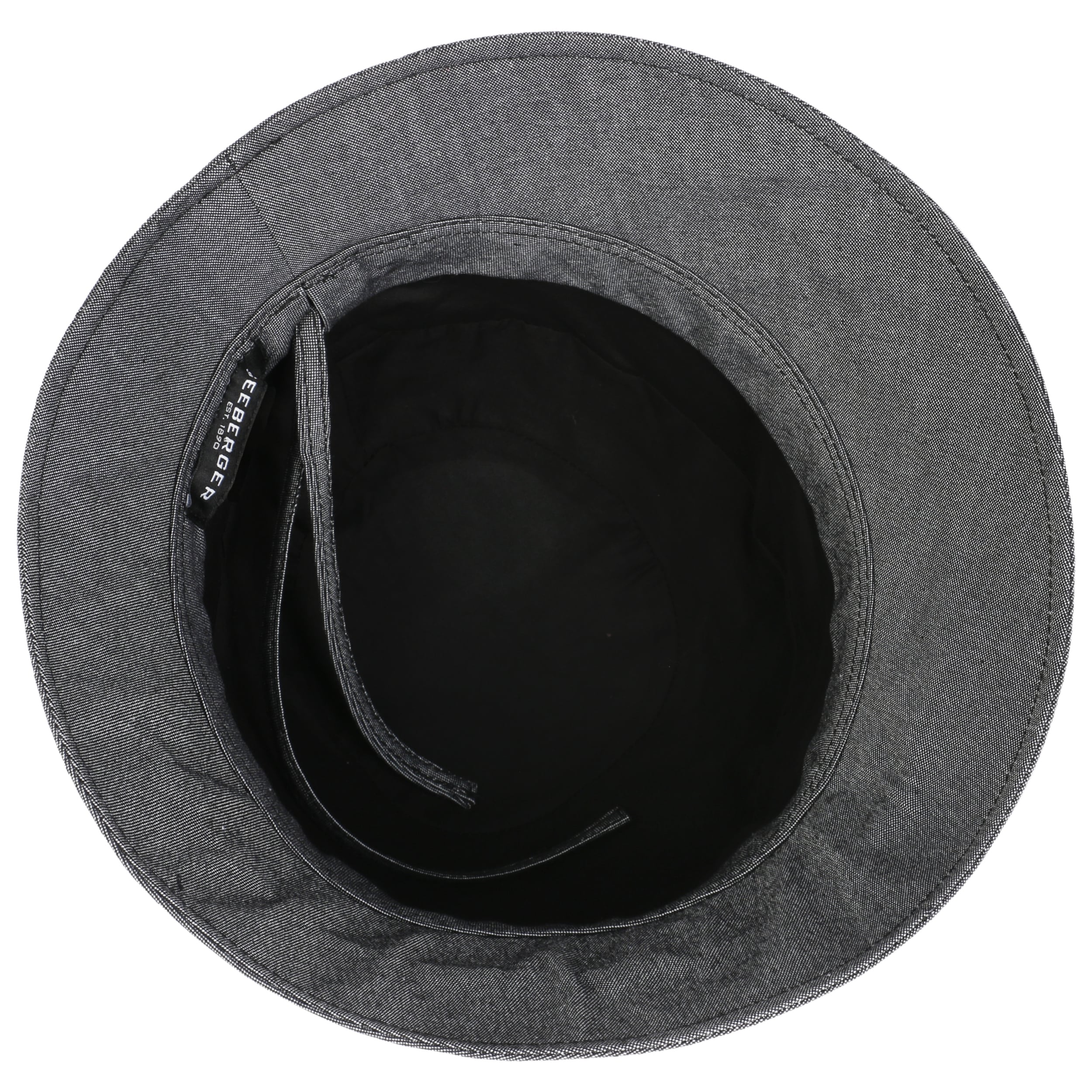 Chambray Cotton Cloche Hat by Seeberger - 42,95