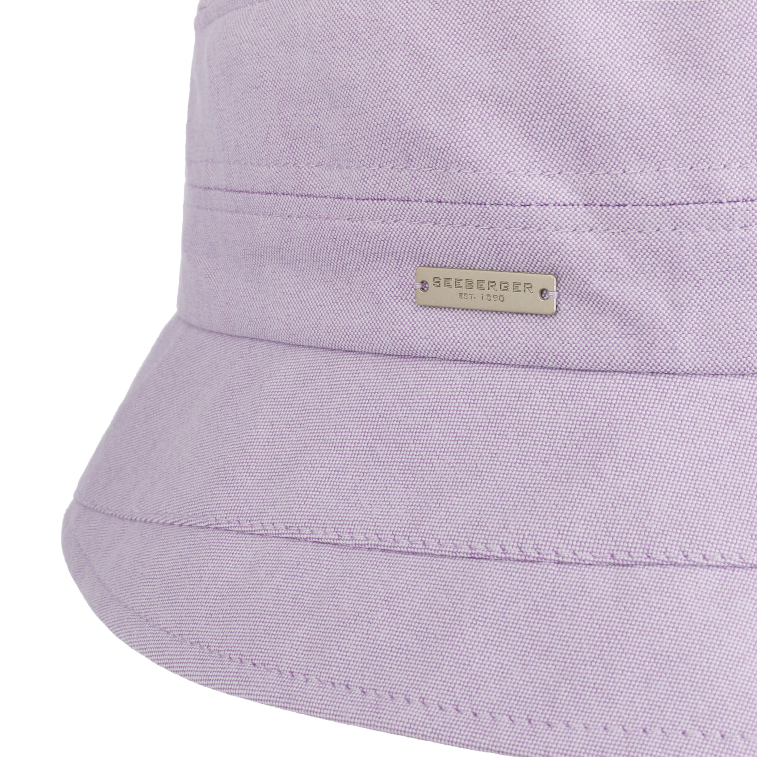 Chambray Cotton Cloche Hat by Seeberger - 42,95