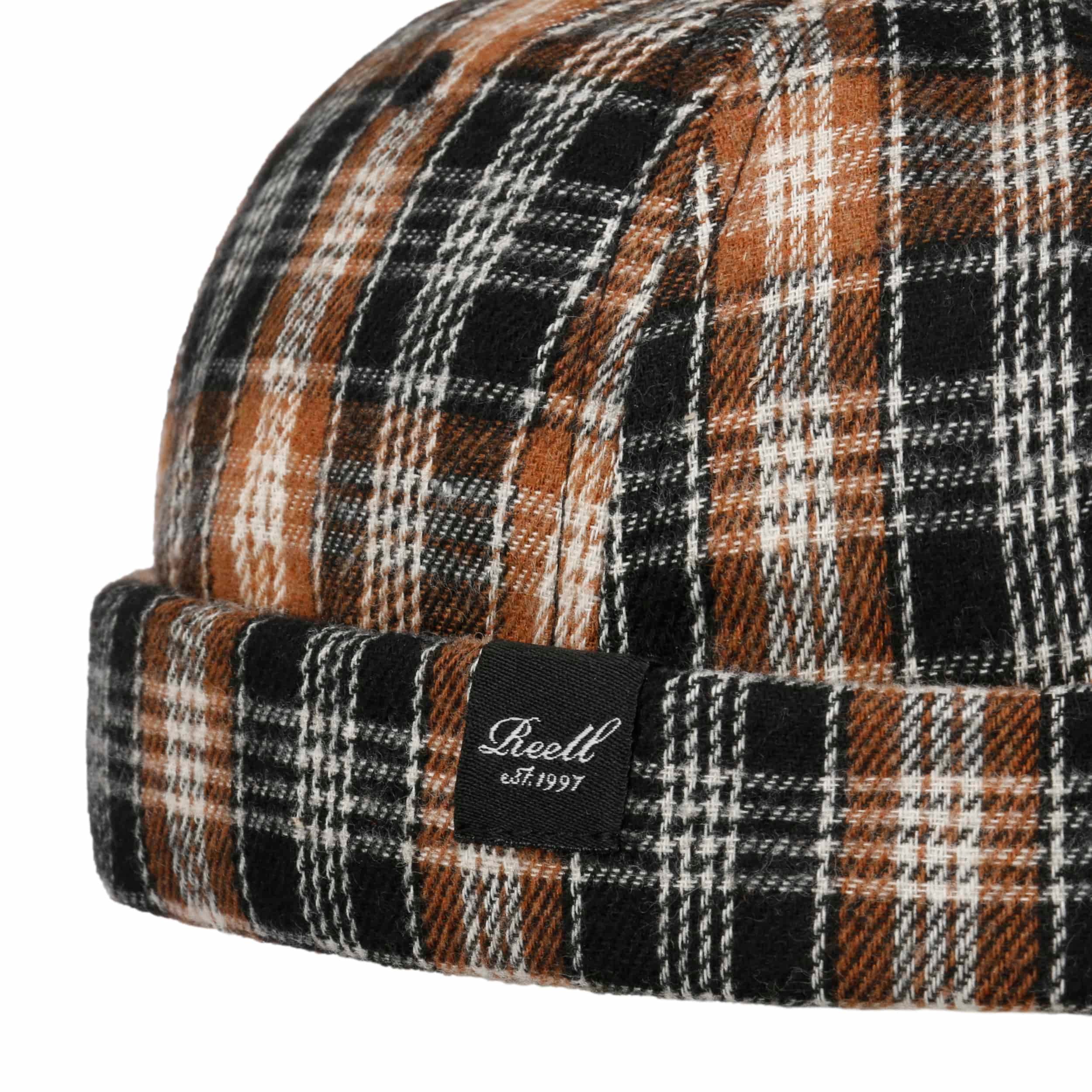 Check Cotton Docker Hat by Reell - 37,95